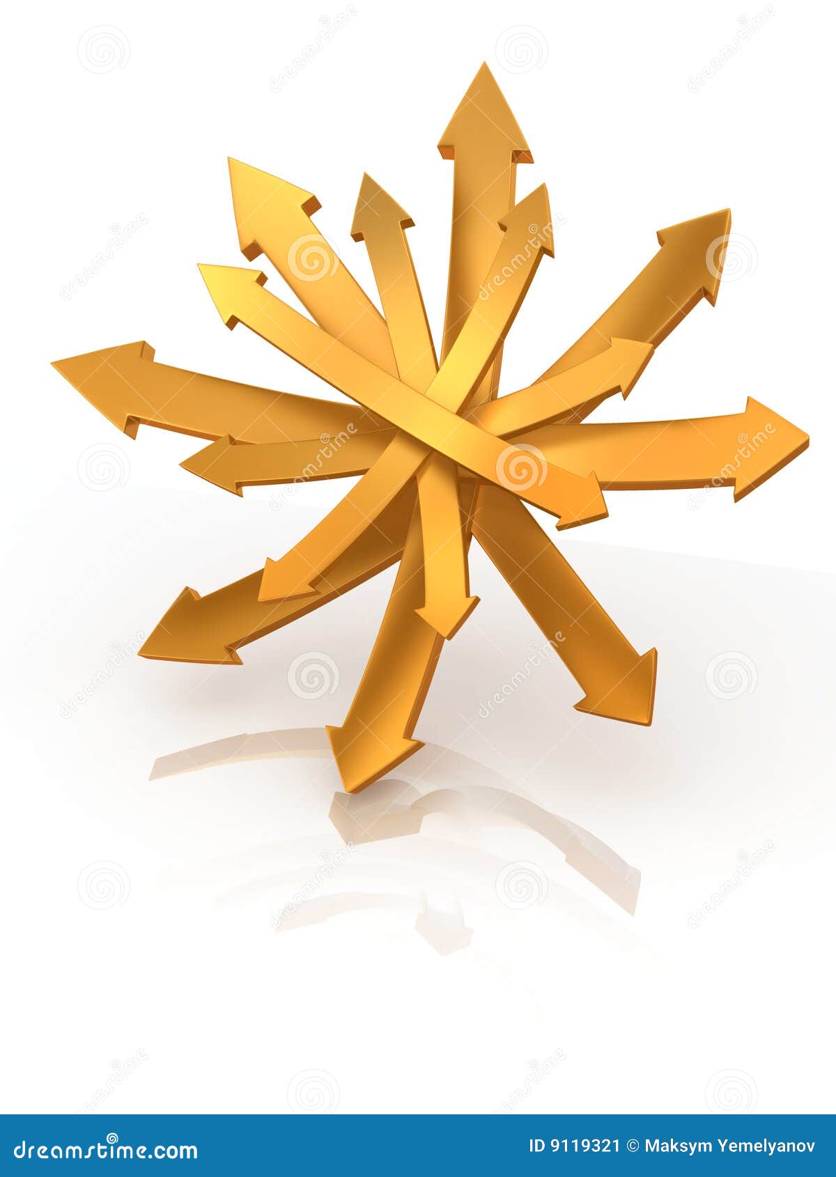 Directions stock illustration. Illustration of painting - 9119321