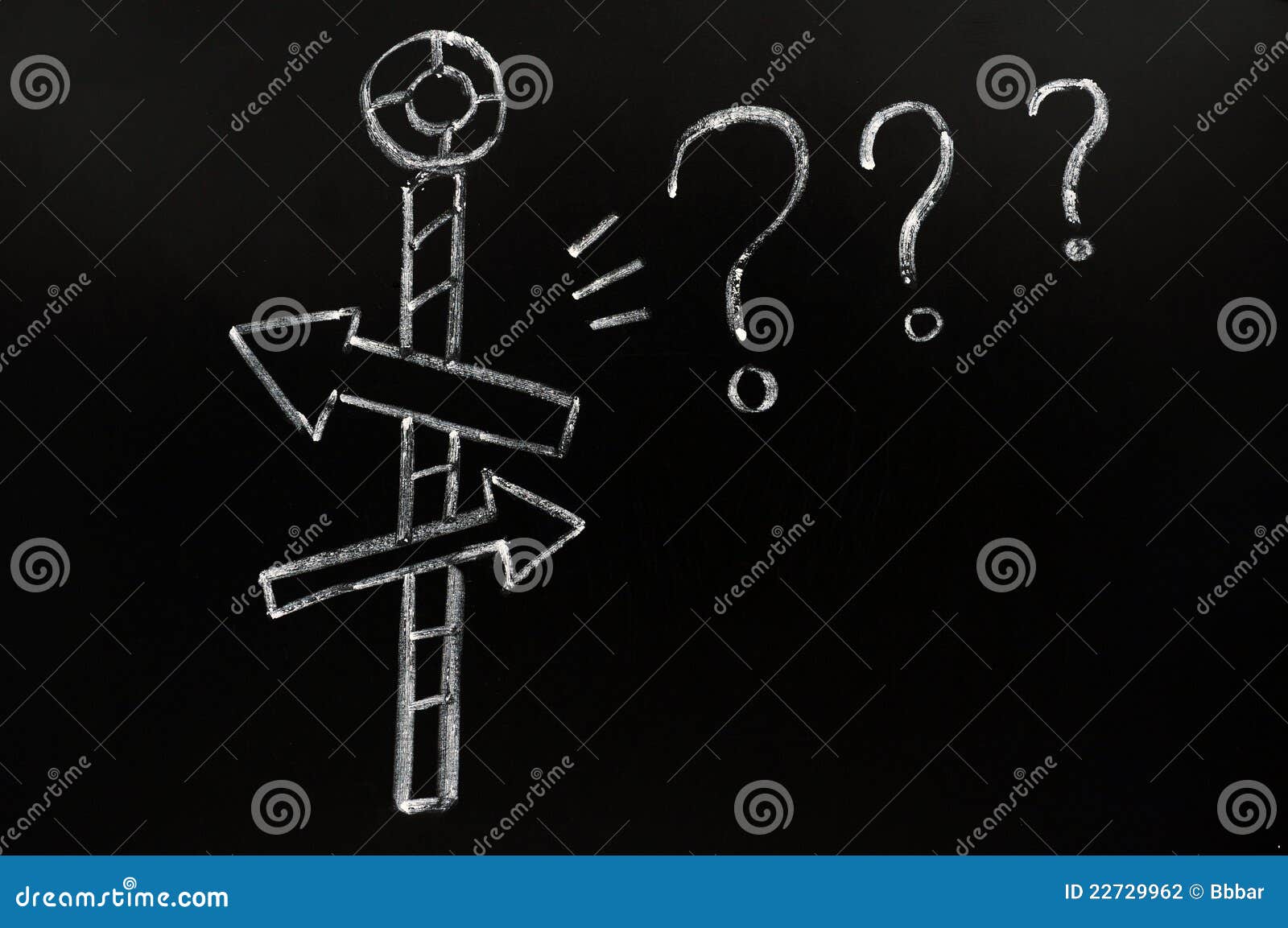 Directions confusion stock photo. Image of goal, board - 22729962