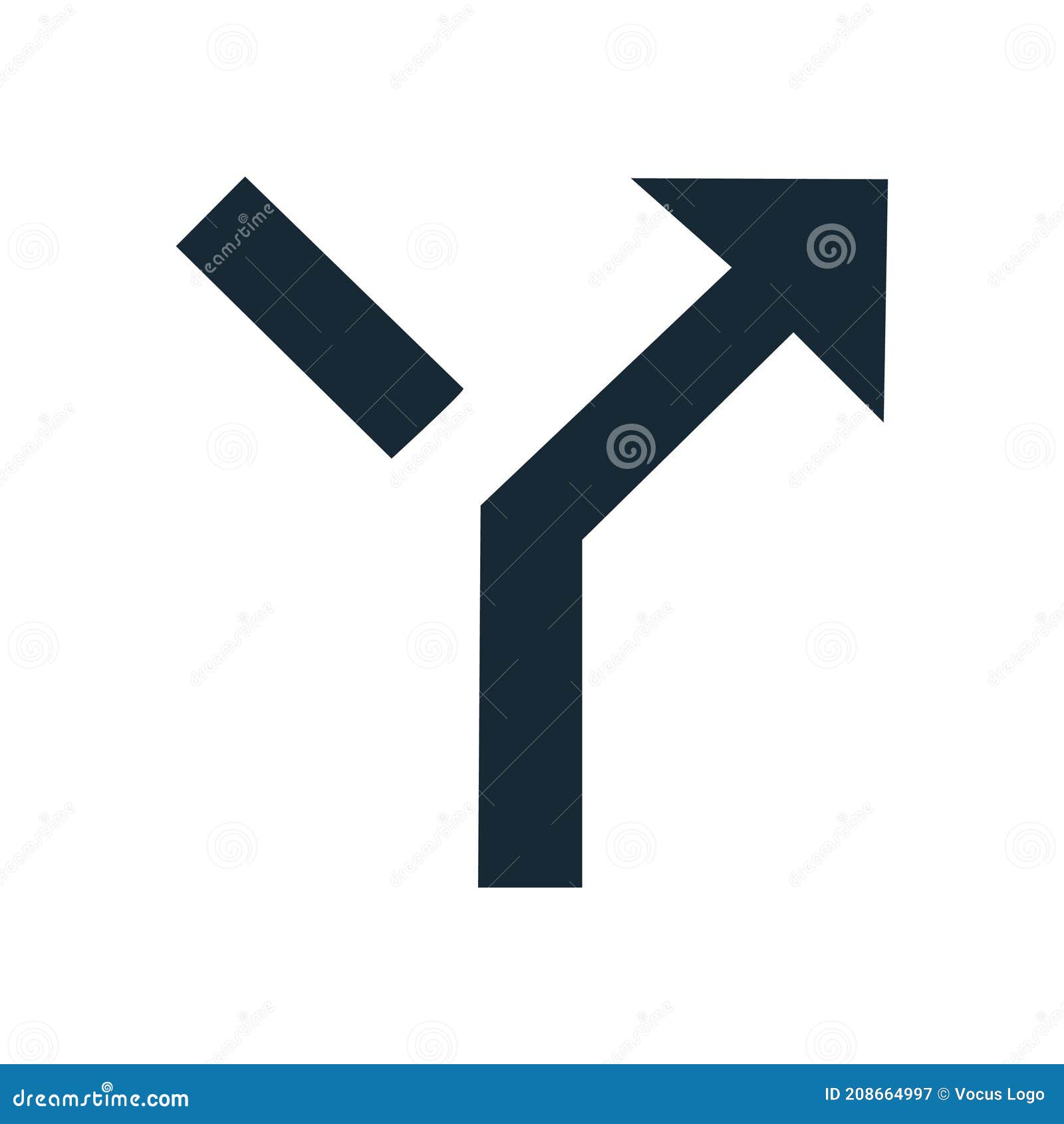 Directions Icon Vector Logo Template Stock Vector - Illustration of ...