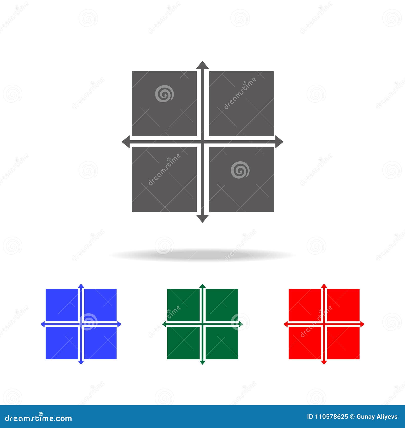 Directions Symbol Icon. Elements In Multi Colored Icons For Mobile ...