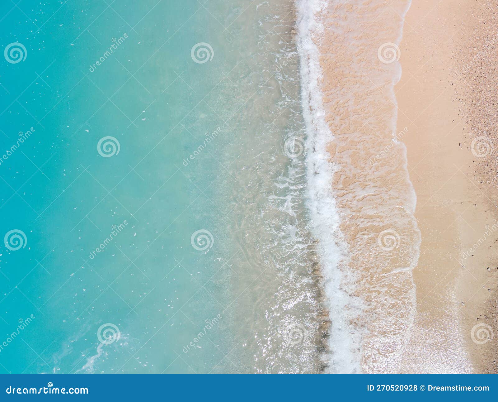 Directly Above Overhead View of Sea Beach Stock Photo - Image of shore ...