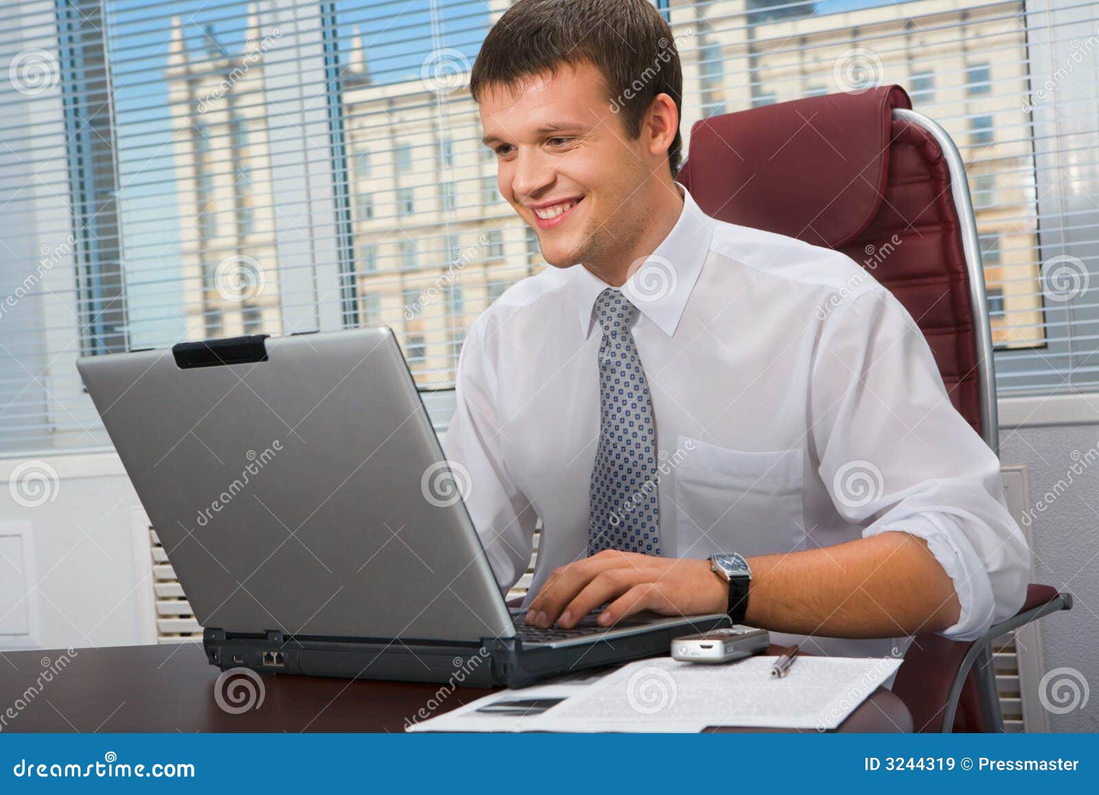 Director stock image. Image of good, businessman, armchair - 3244319