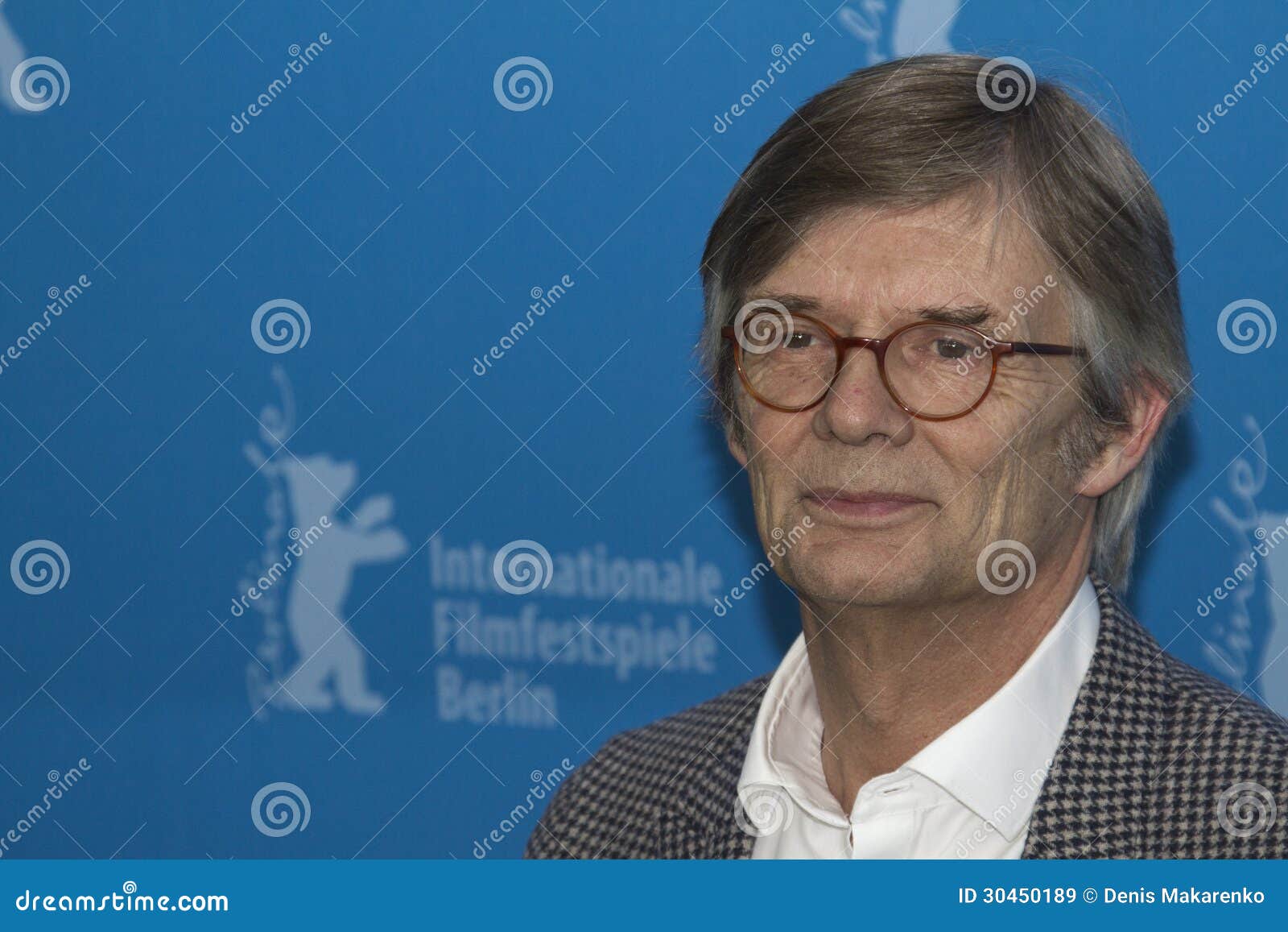 Director Bille August imagen de archivo editorial. Imagen de haircut ...