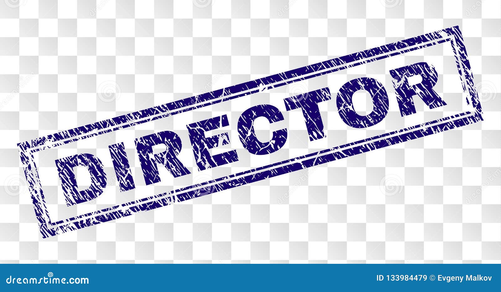 Scratched DIRECTOR Rectangle Stamp Stock Vector - Illustration of ...