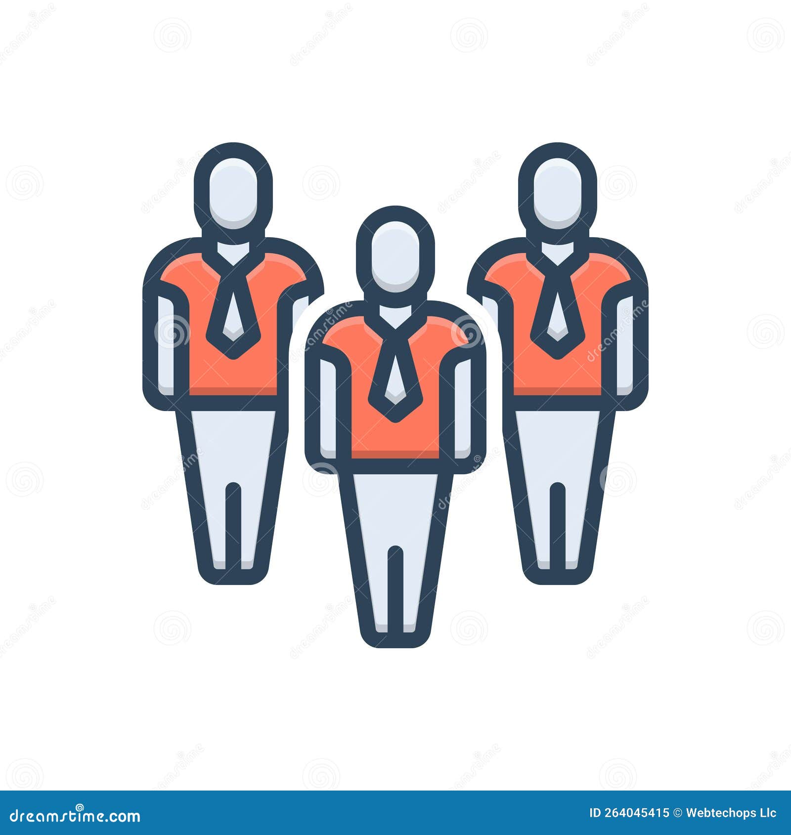 Color Illustration Icon for Directors, Executive and Boss Stock Vector ...