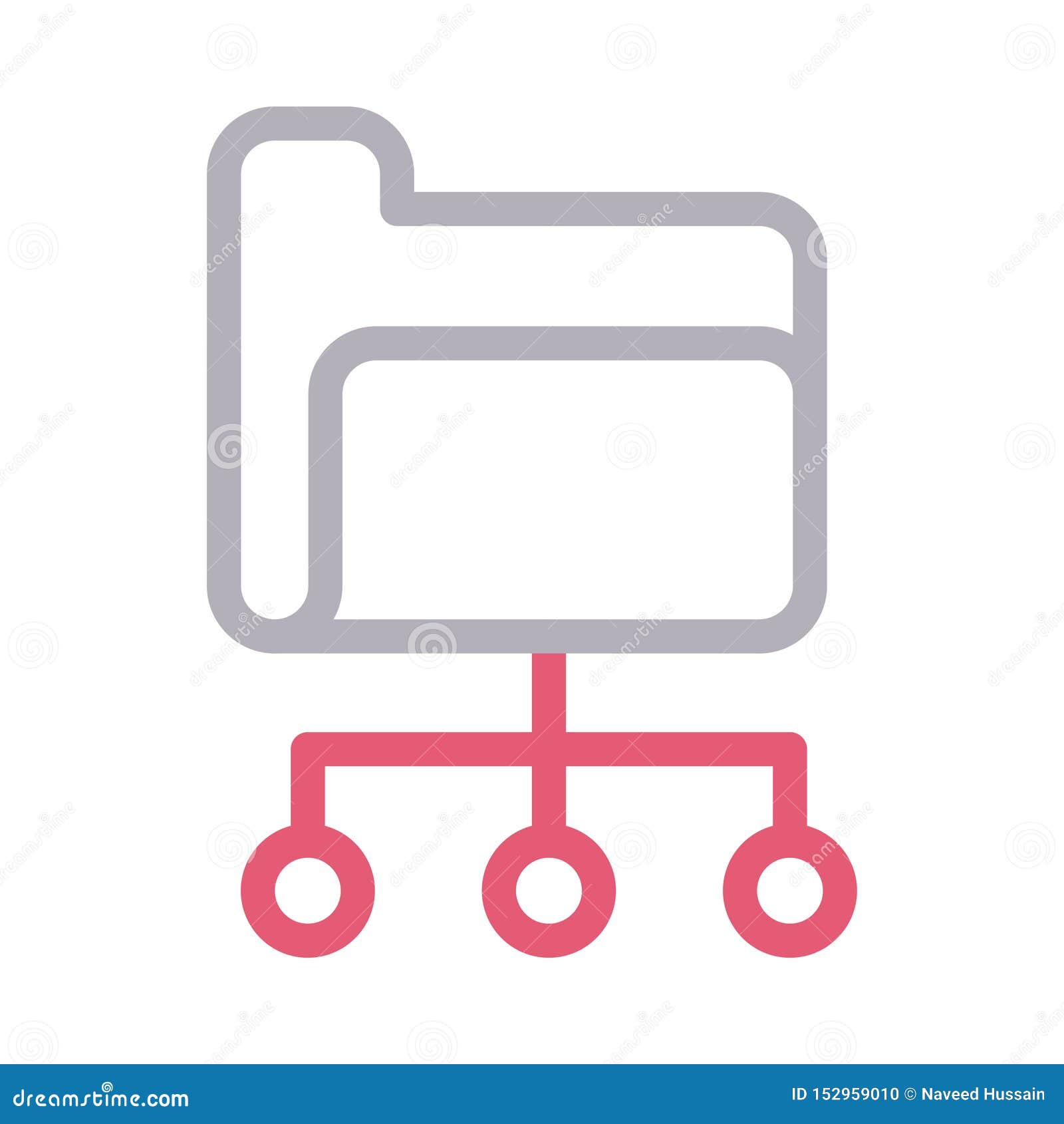 Directory Colour Line Vector Icon Stock Vector - Illustration of ...