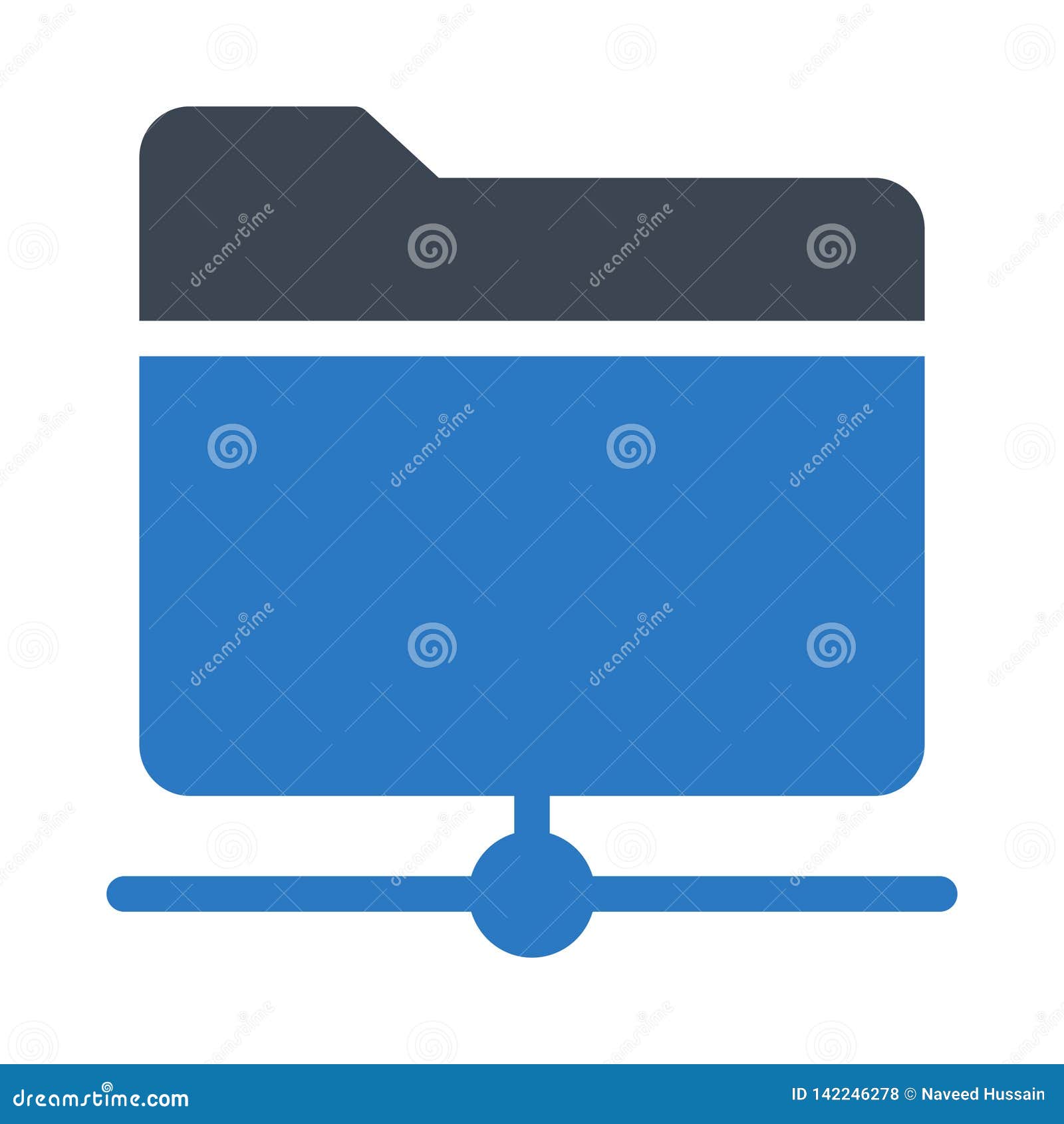Directory Glyph Color Flat Vector Icon Stock Vector - Illustration of ...