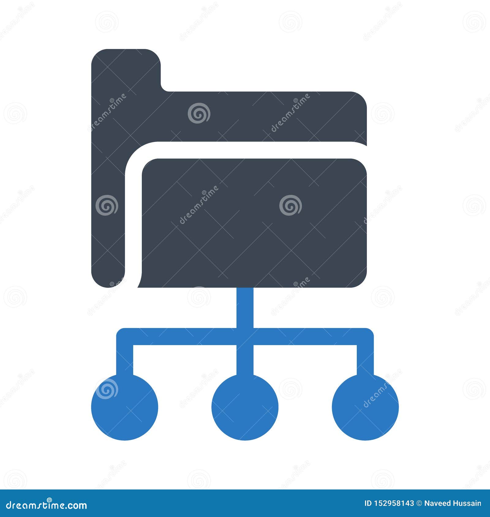 Directory Glyph Colour Vector Icon Stock Vector - Illustration of ...