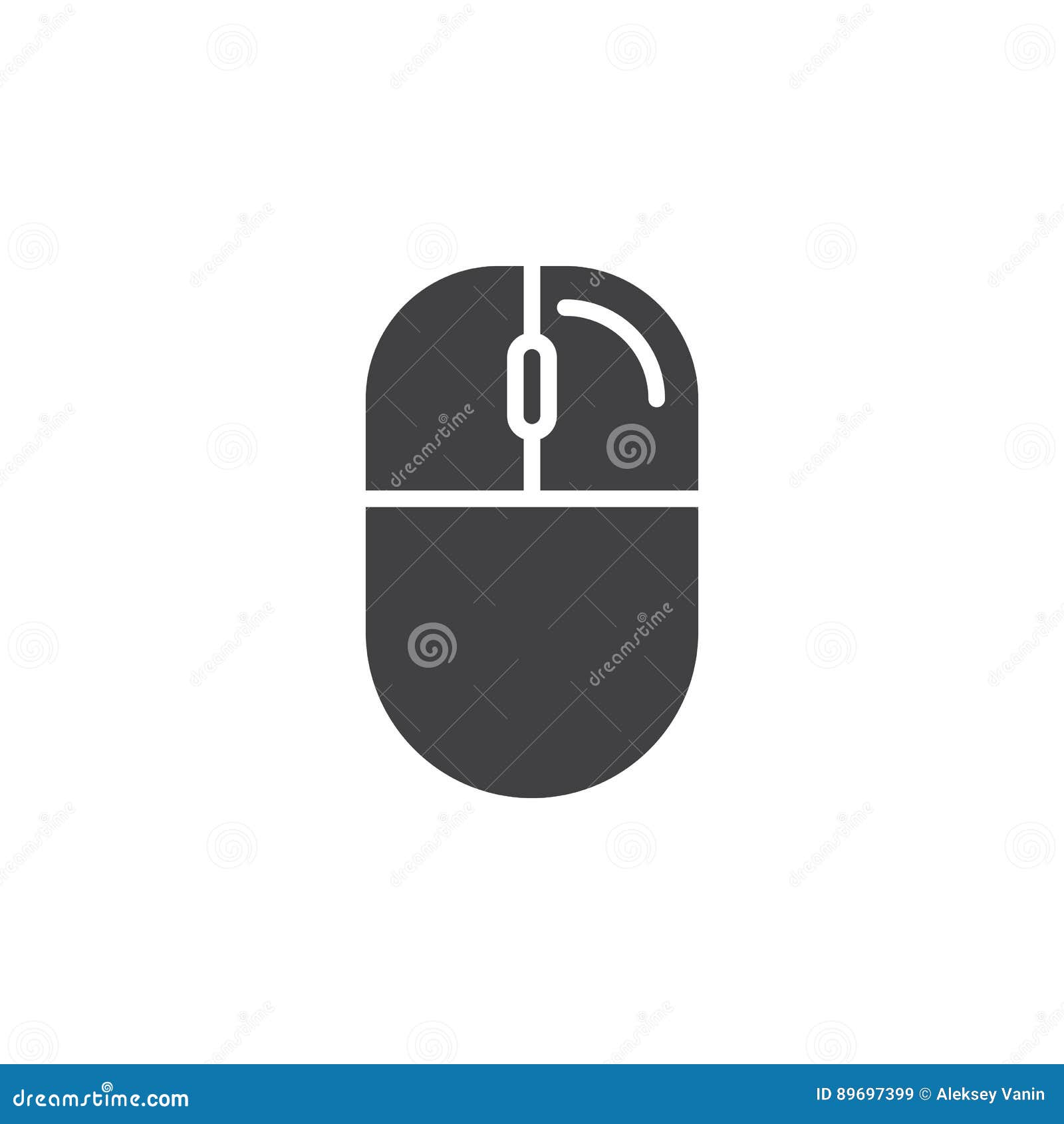 Direito Do Rato Do Computador - Vetor Do ícone Do Clique Ilustração do ...