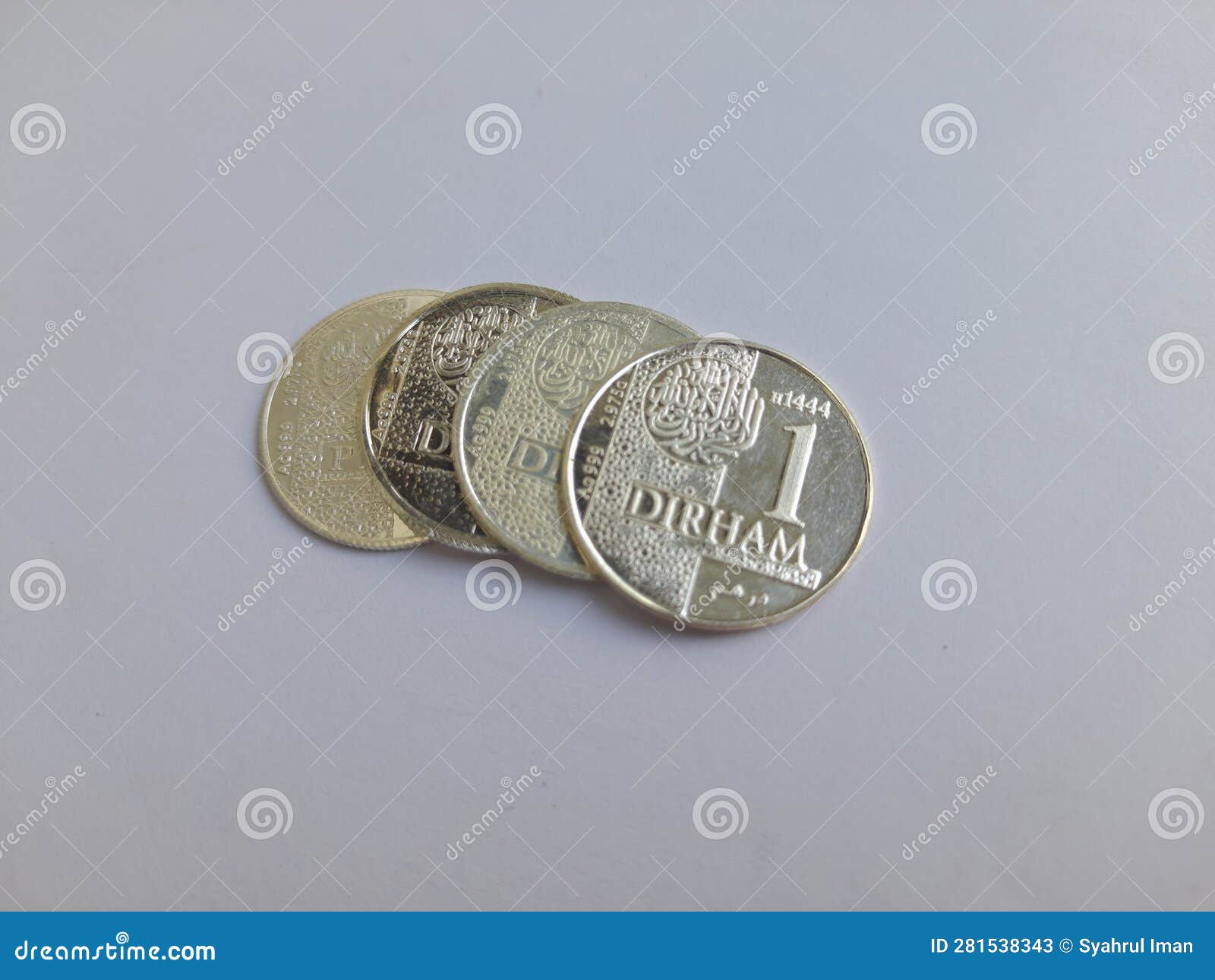 Dirham - the Islamic Coin Currency Stock Image - Image of currency ...