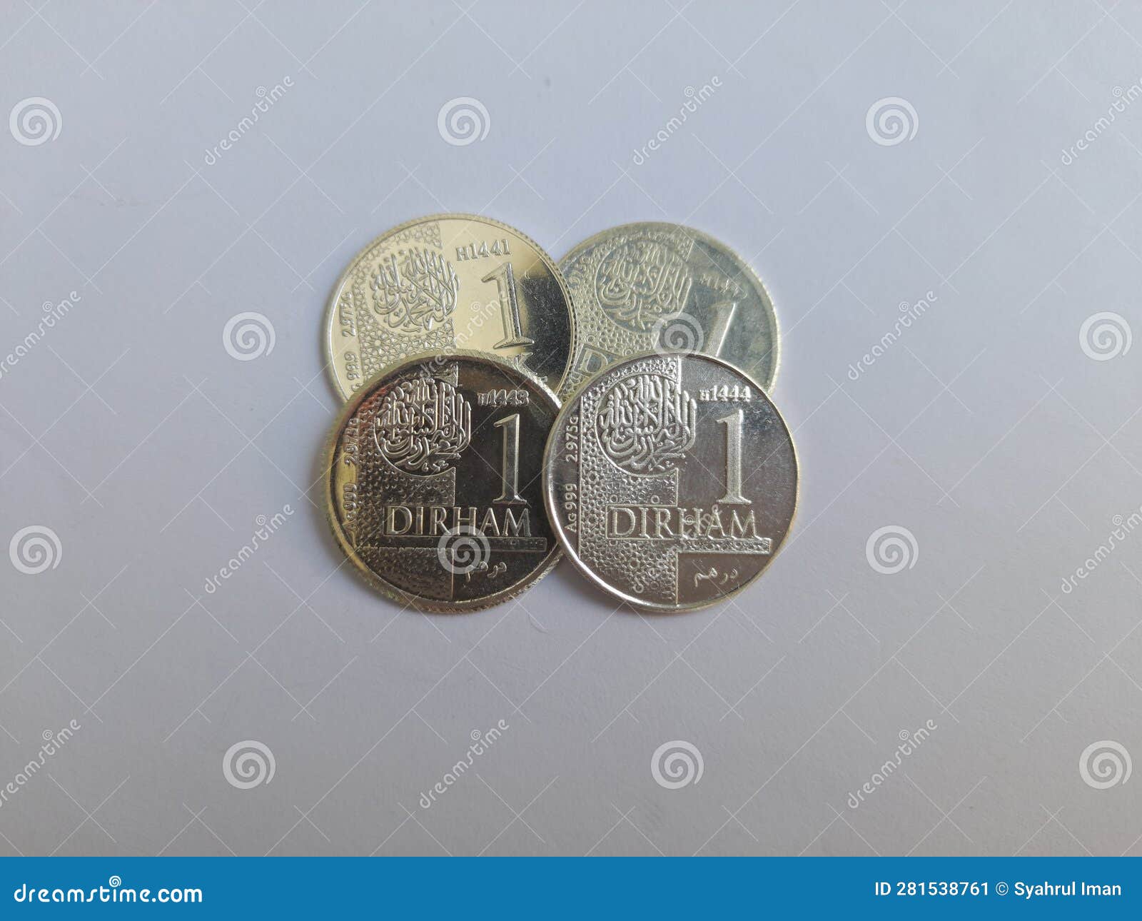 Dirham - the Islamic Coin Currency Stock Image - Image of alphabet ...