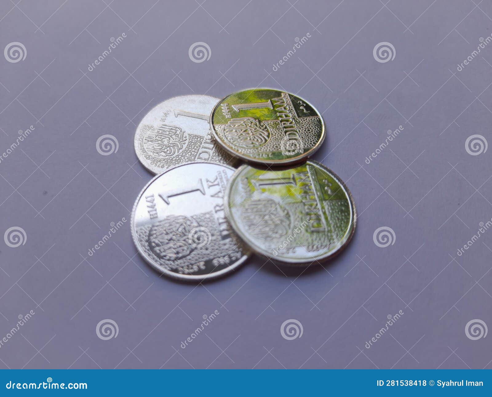 Dirham - the Islamic Coin Currency Stock Photo - Image of dirham, dinar ...