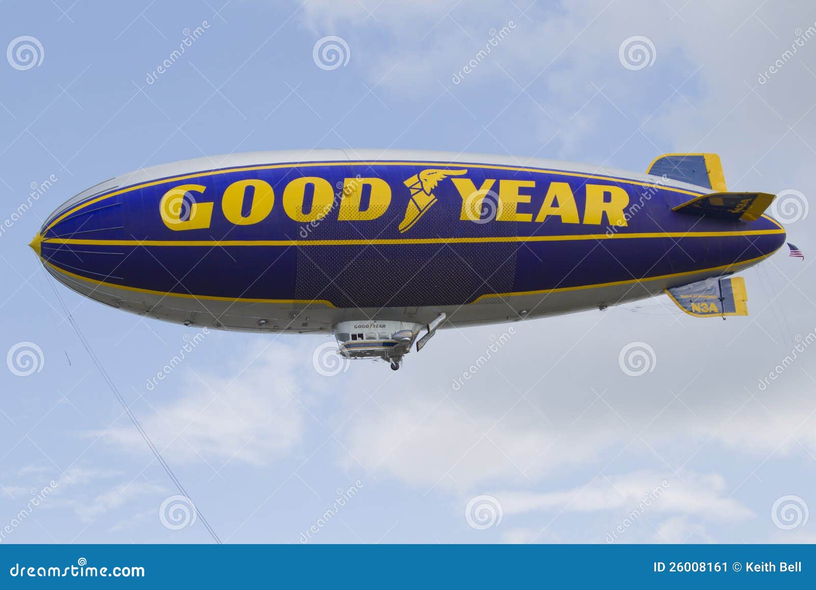 Dirigeable Souple De GoodYear Photo éditorial - Image du goodyear ...