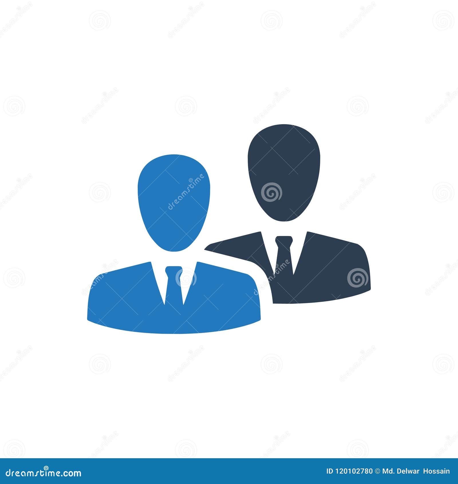 Dirigeant, Homme D'affaires Icon Illustration de Vecteur - Illustration ...