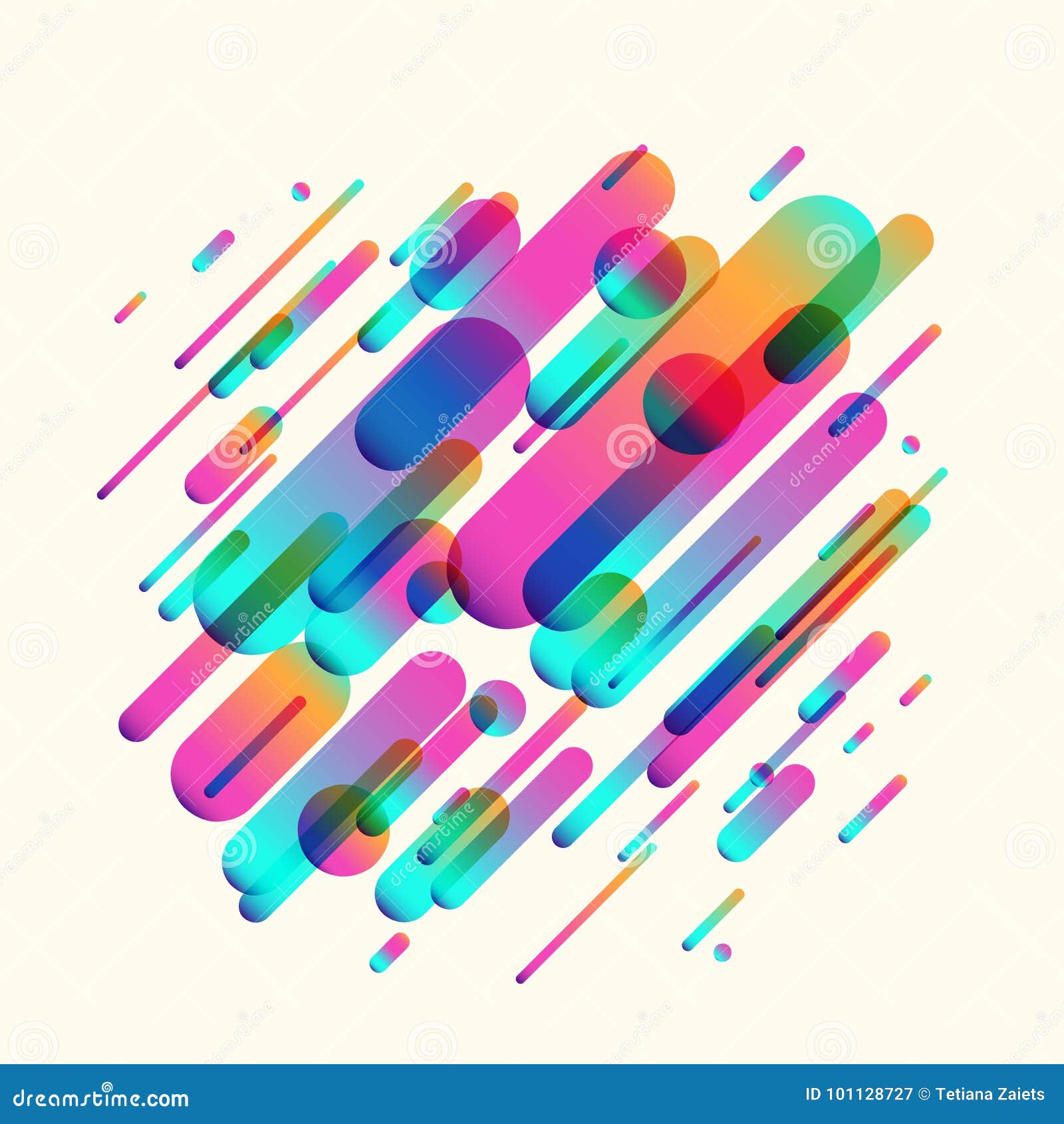 Dirigez L'illustration De Composition Dynamique Faite De Diverses ...