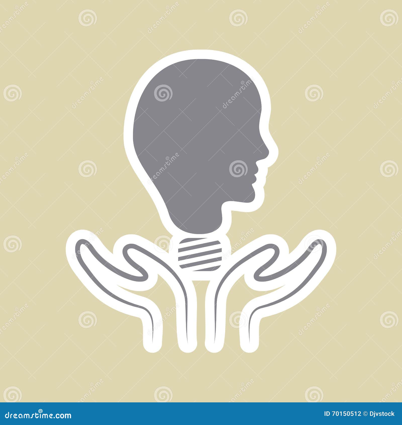 Dirigez L'illustration Du Vert Think, Icône Editable Illustration de ...