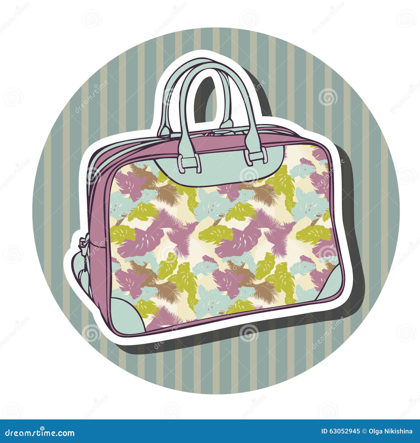 Dirigez les sacs de course illustration de vecteur. Illustration du ...