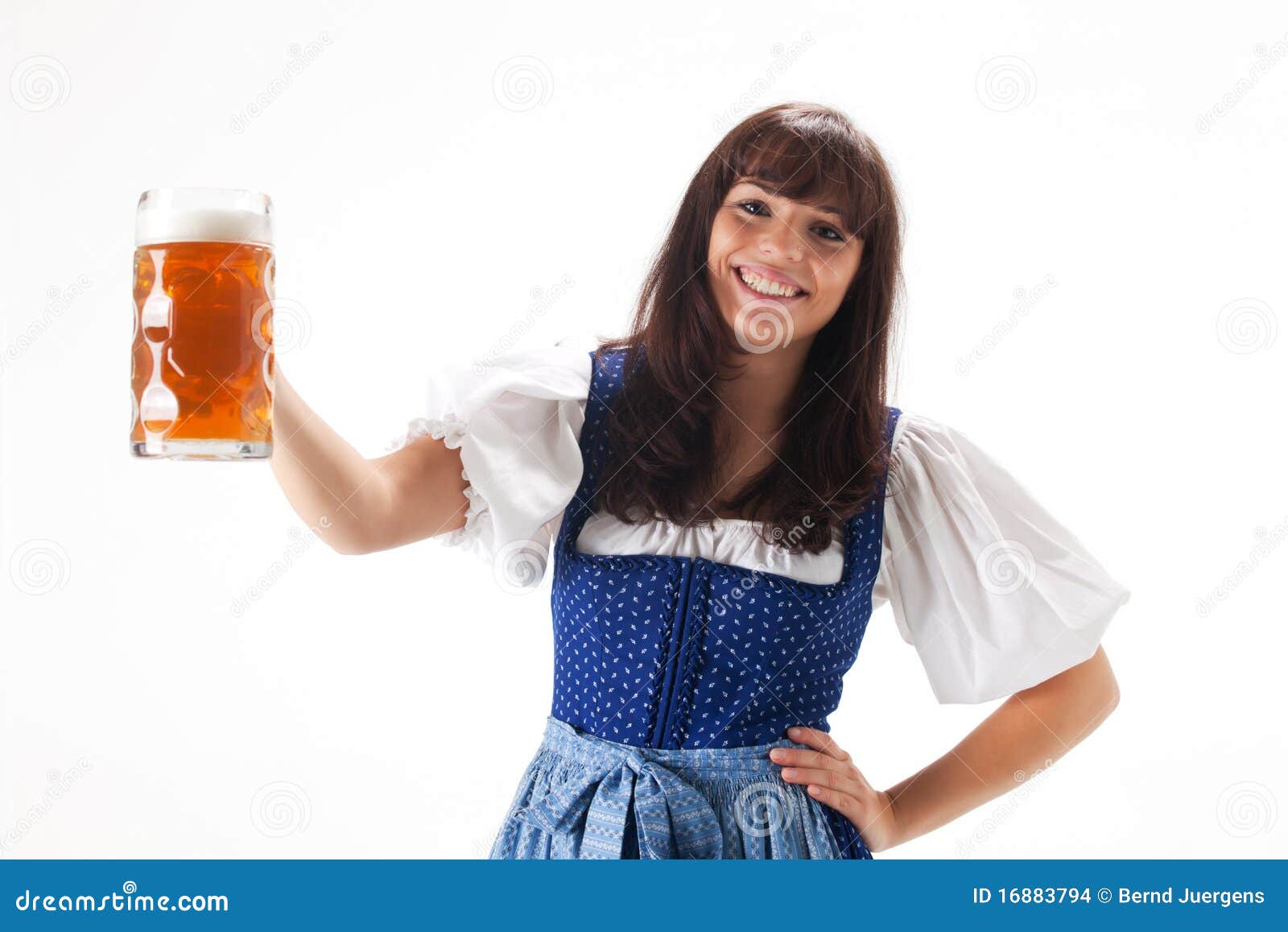 Dirndl stock photo. Image of beer, glamour, back, fashion - 16883794