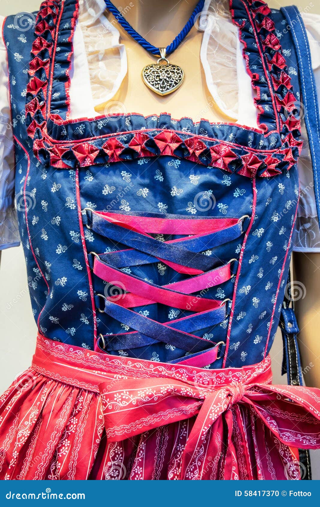 Dirndl stock photo. Image of dirndl, oktoberfest, fashioned - 58417370
