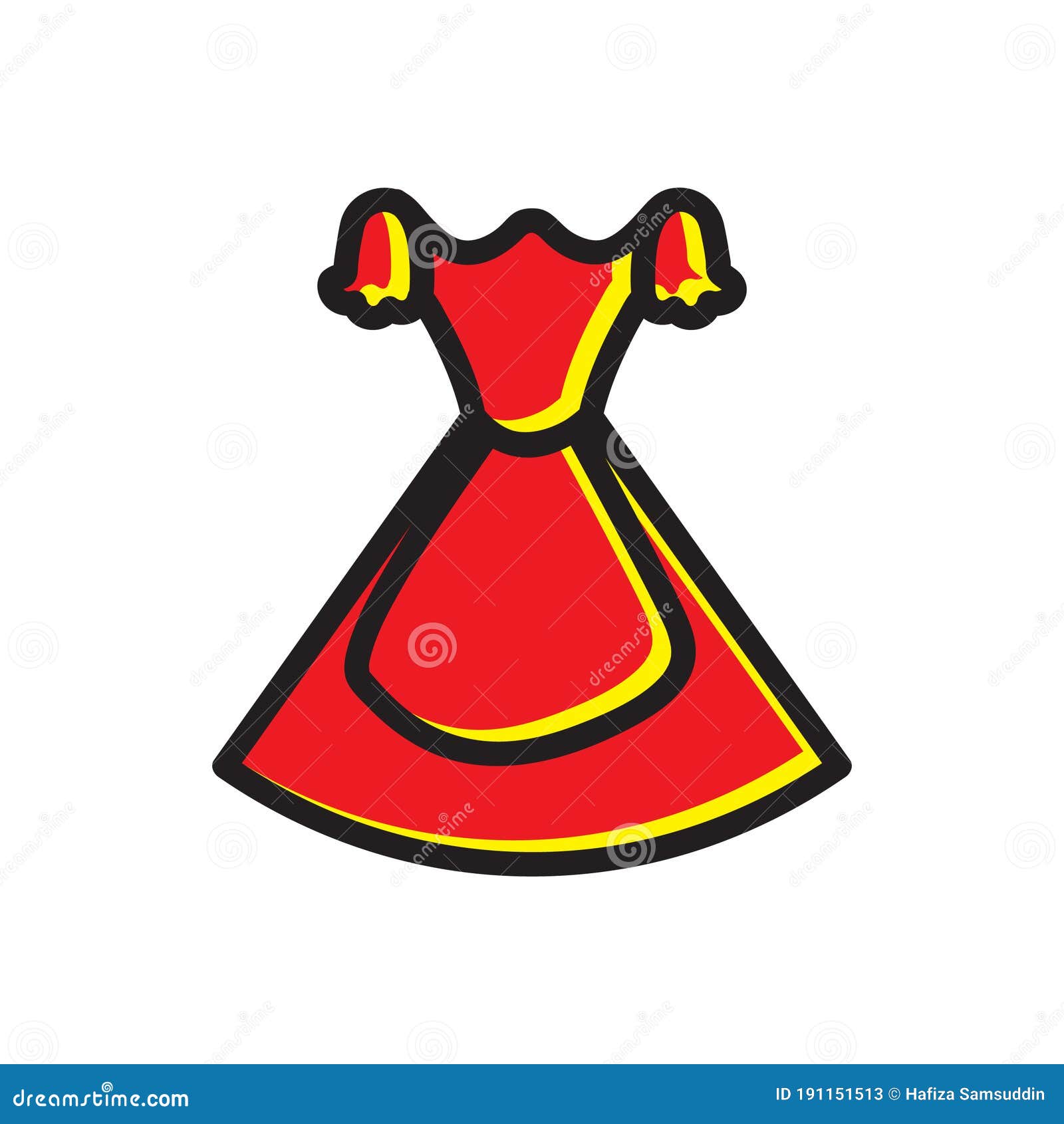 Dirndl. Vector Illustration Decorative Design Stock Vector ...