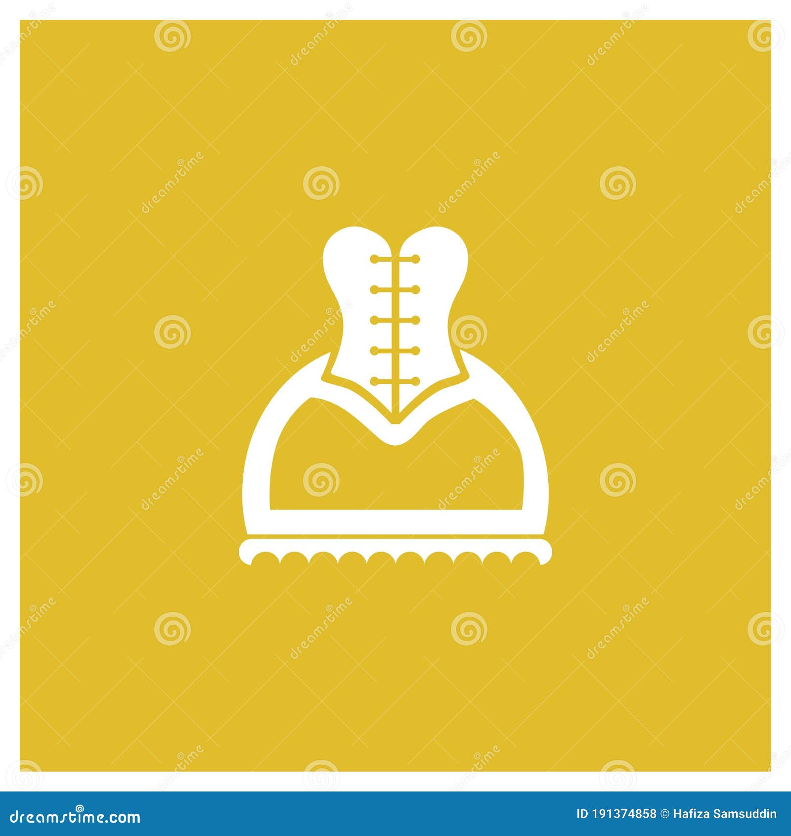 Dirndl. Vector Illustration Decorative Design Stock Vector ...