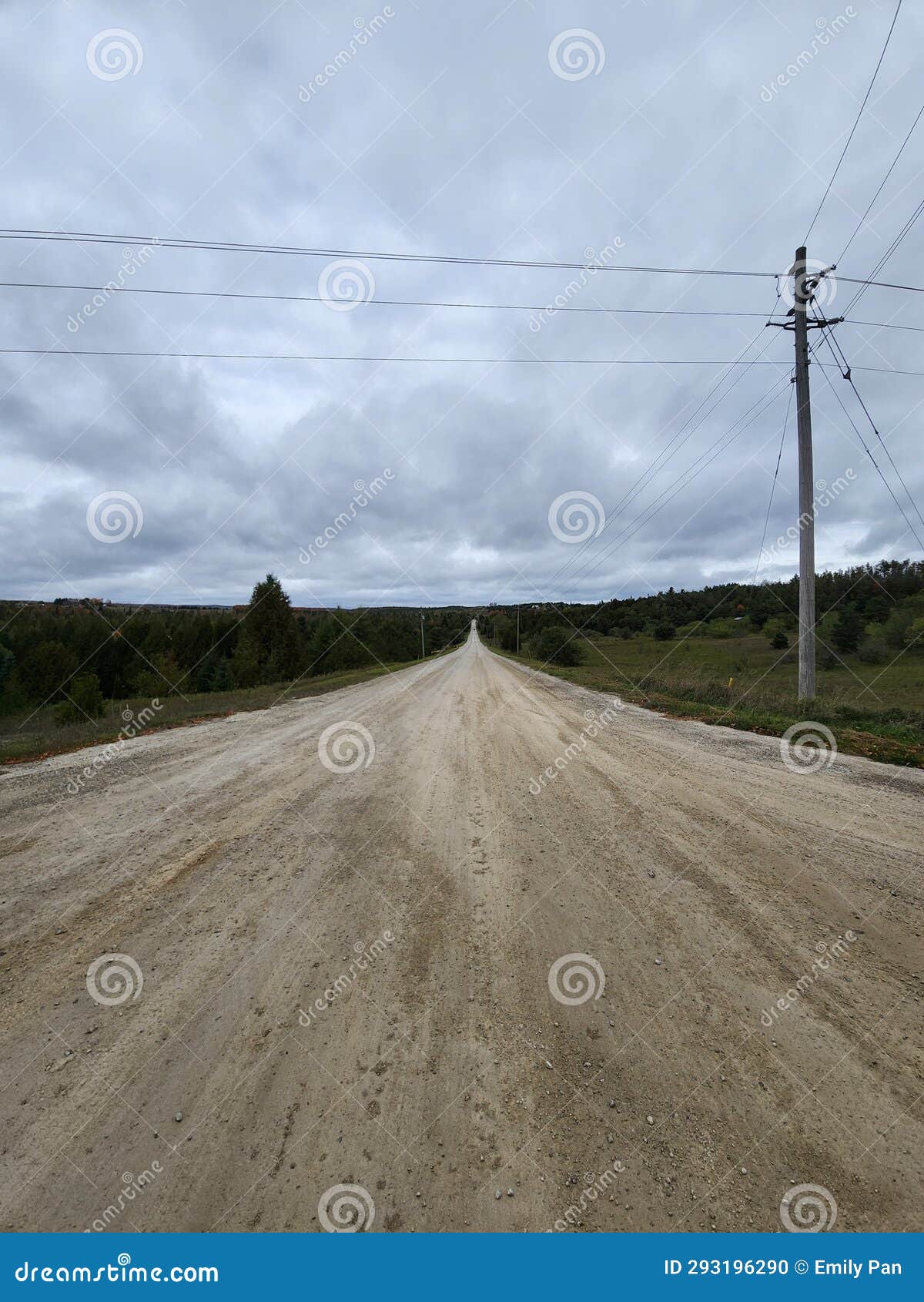 Dirt Driving Pathway stock photo. Image of path, asphalt - 293196290