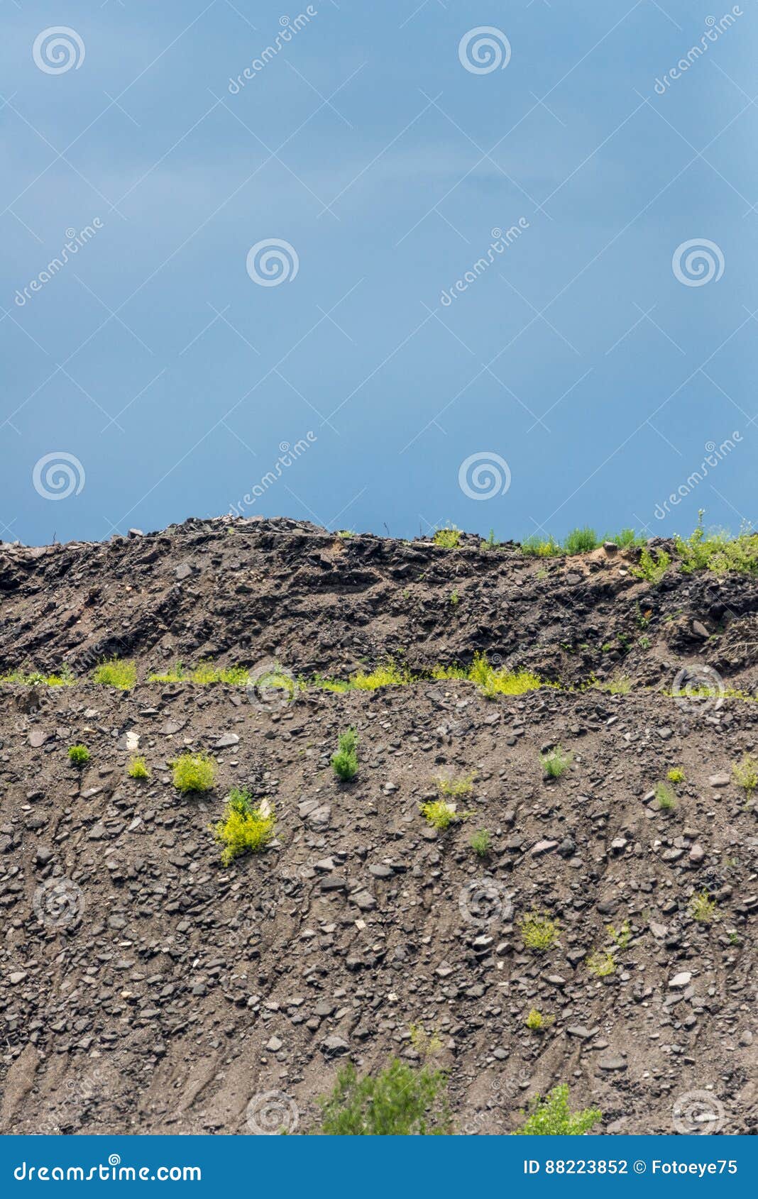 Dirt earth and sky stock photo. Image of outdoors, soil - 88223852