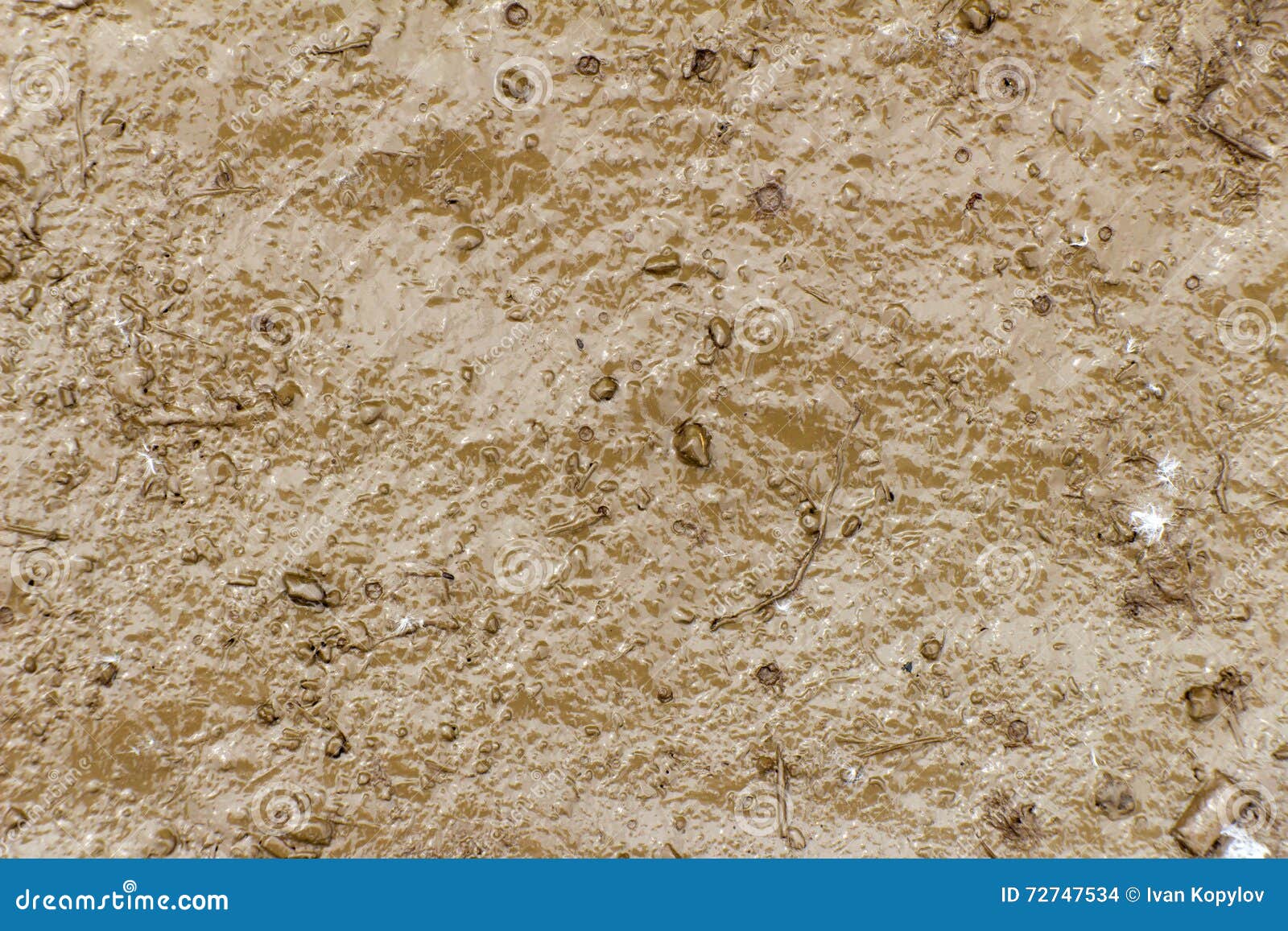 Dirt Flat and Smooth Drying after Rain. Stock Photo - Image of dirt ...