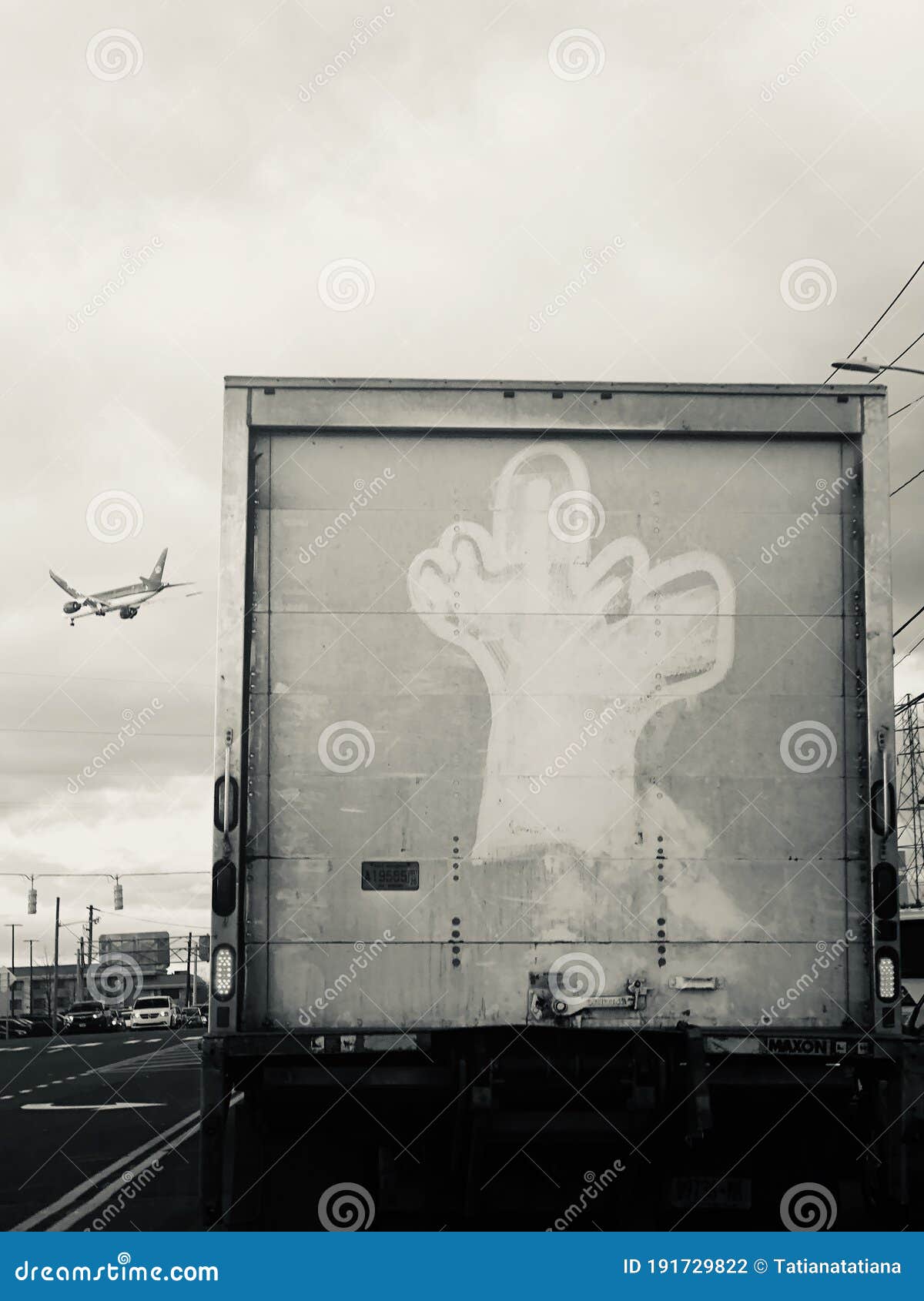 Graffiti Plane, Made With Generative AI Royalty-Free Stock Photography ...