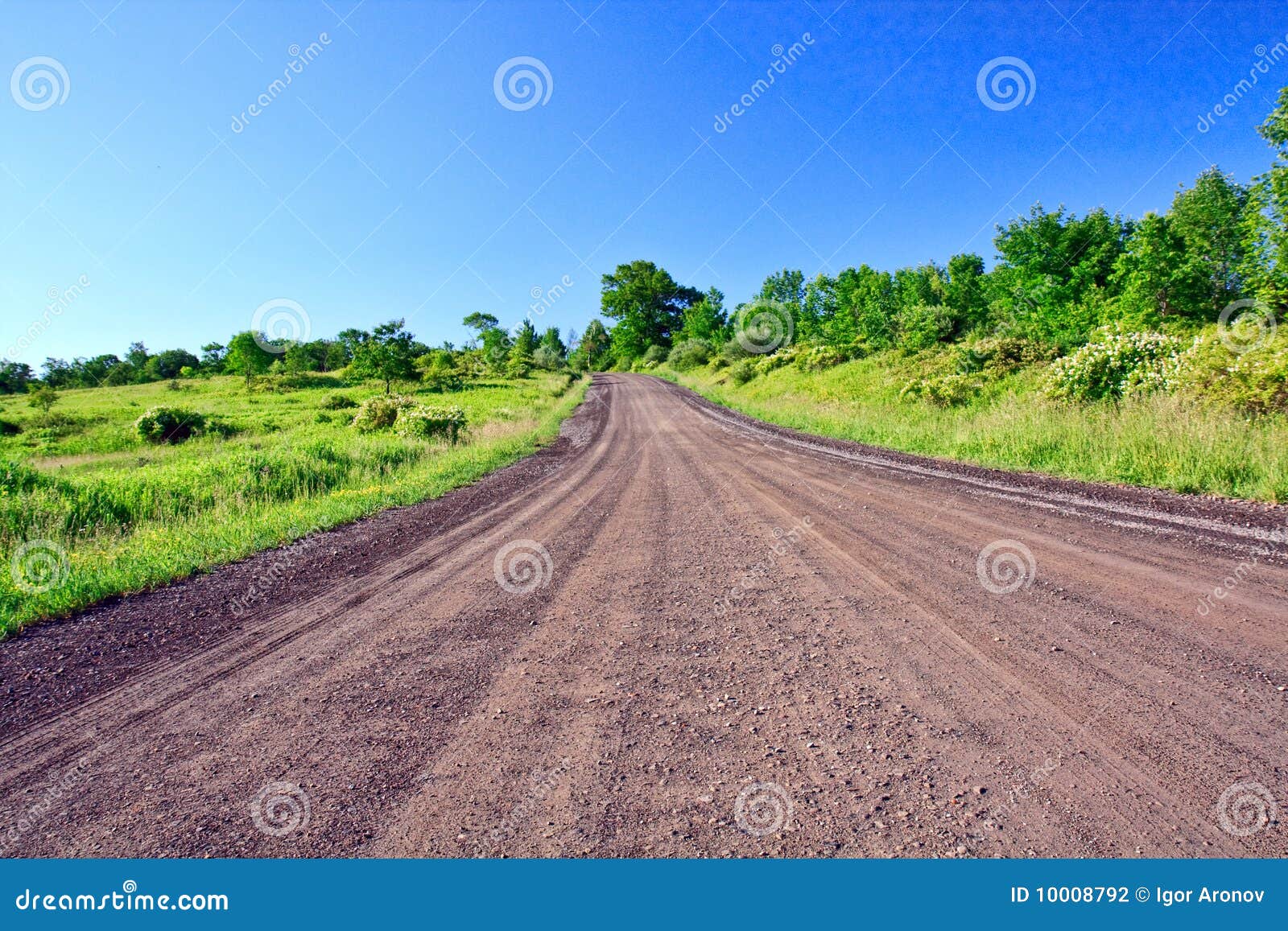 Dirt Road Picture. Image: 10008792