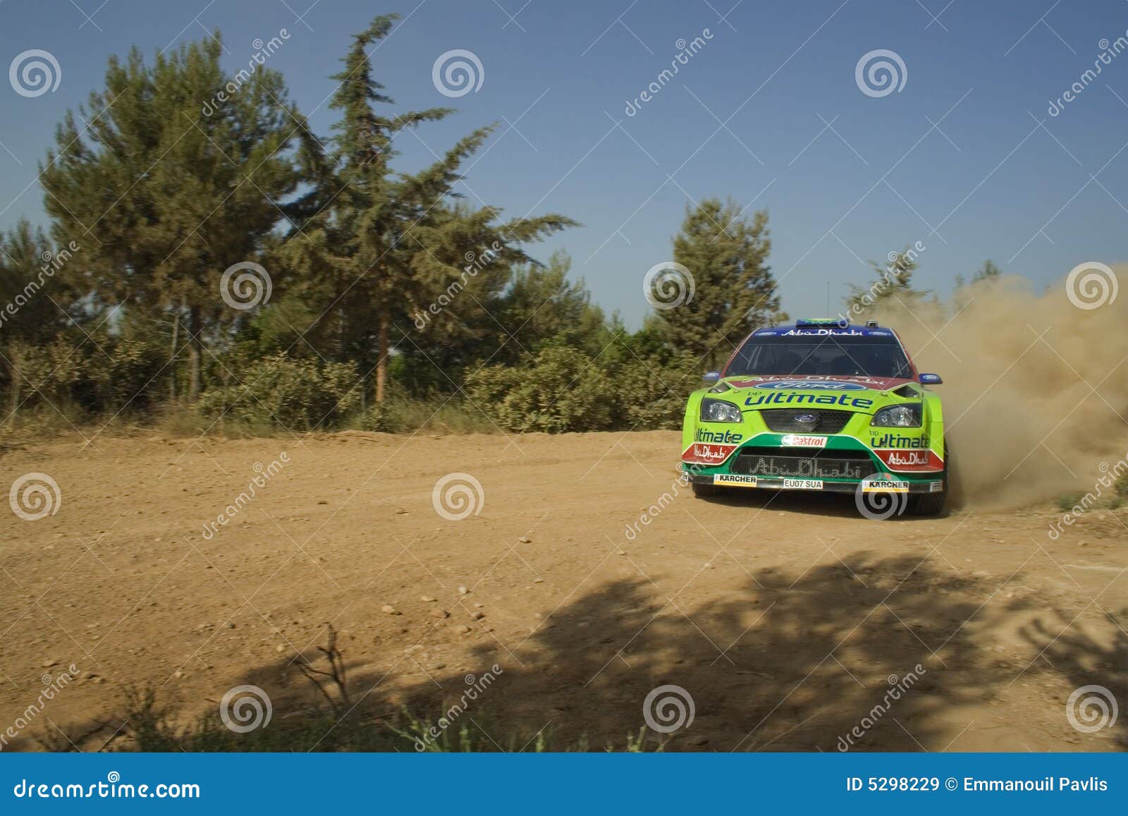 Dirt road race car editorial stock image. Image of road - 5298229