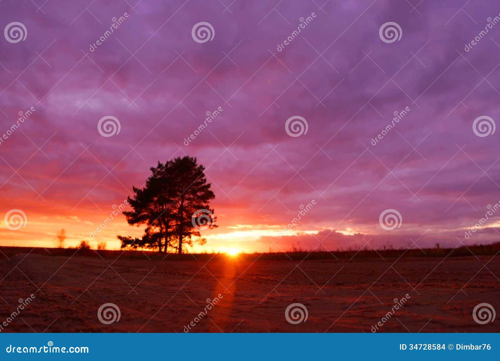 Dirt road at sunset stock photo. Image of dawn, country - 34728584
