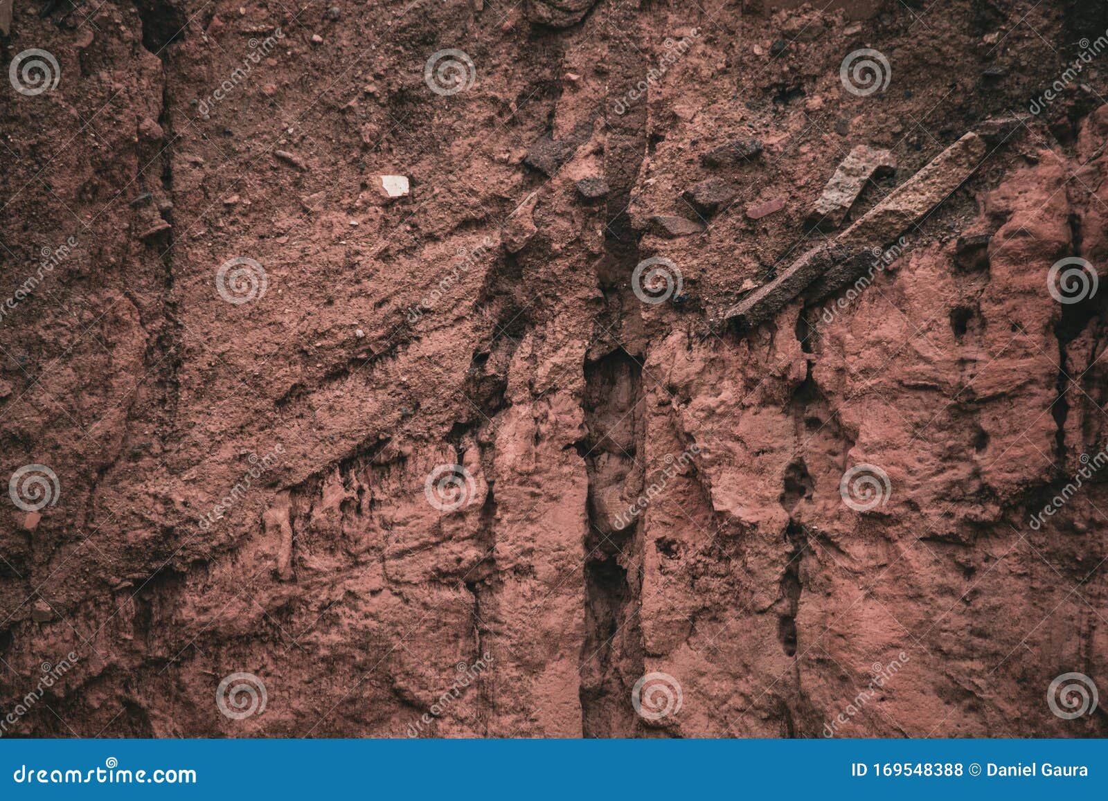 Dirt texture stock photo. Image of rocks, wall, background - 169548388