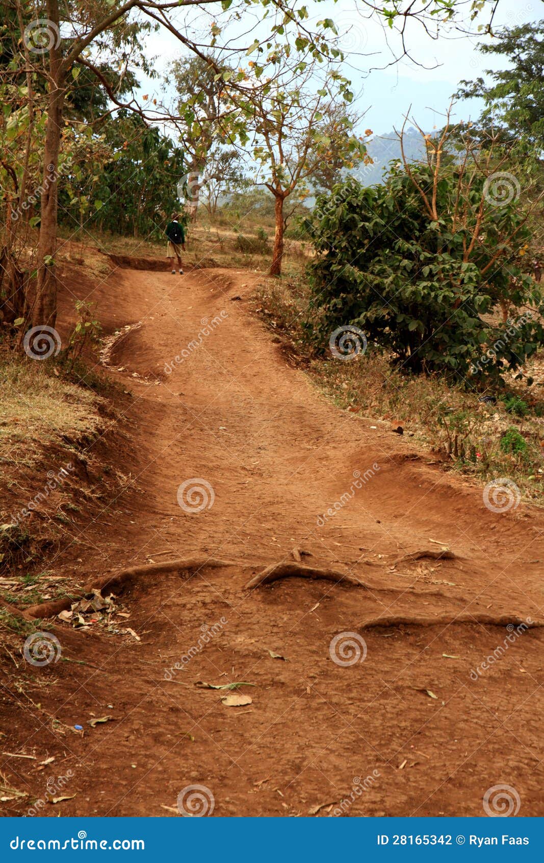 Dirth Path with African School Child Editorial Photography - Image of ...