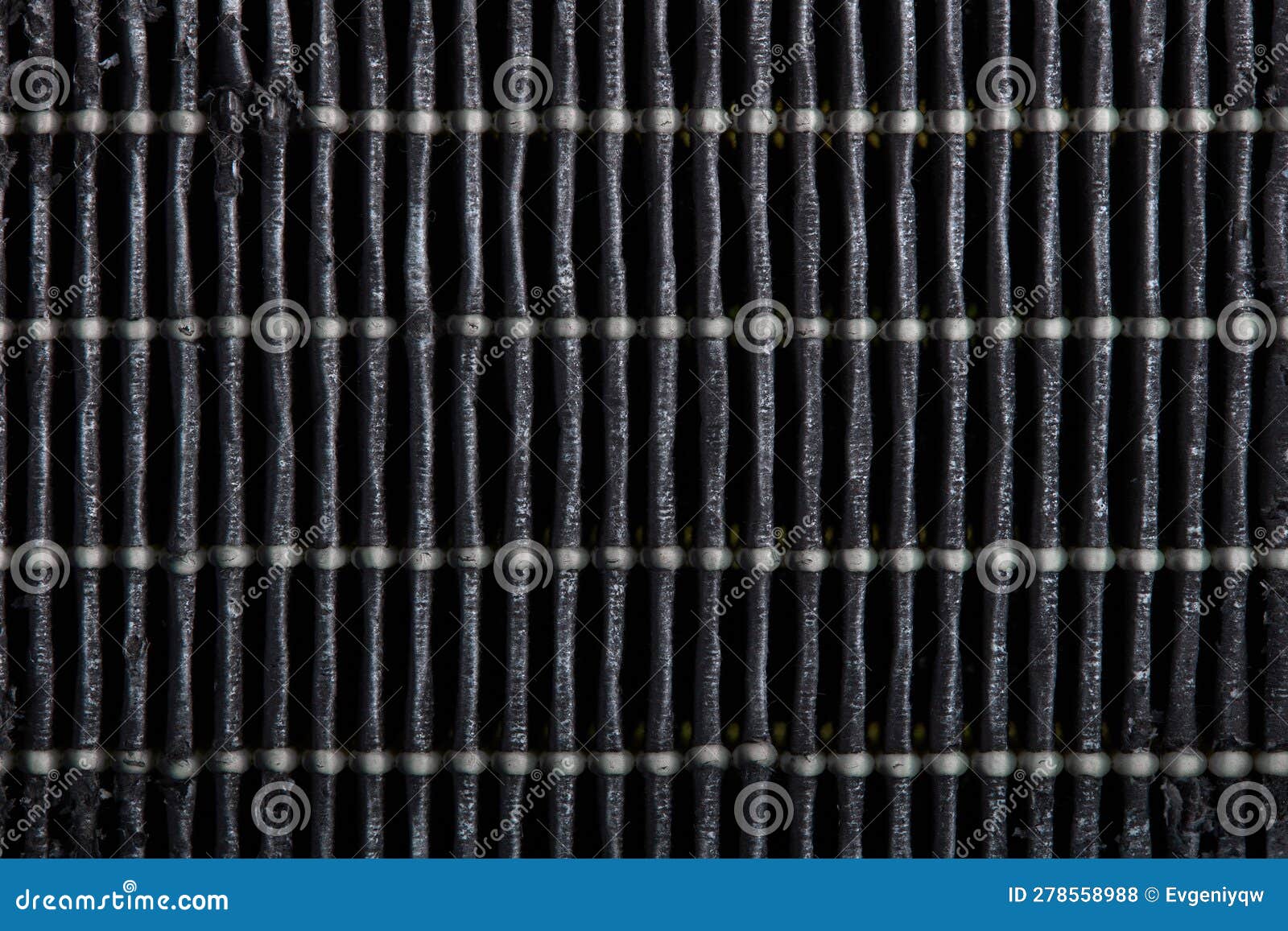 Dirty Air Filter. High Efficiency Air Filter for HVAC System Stock ...