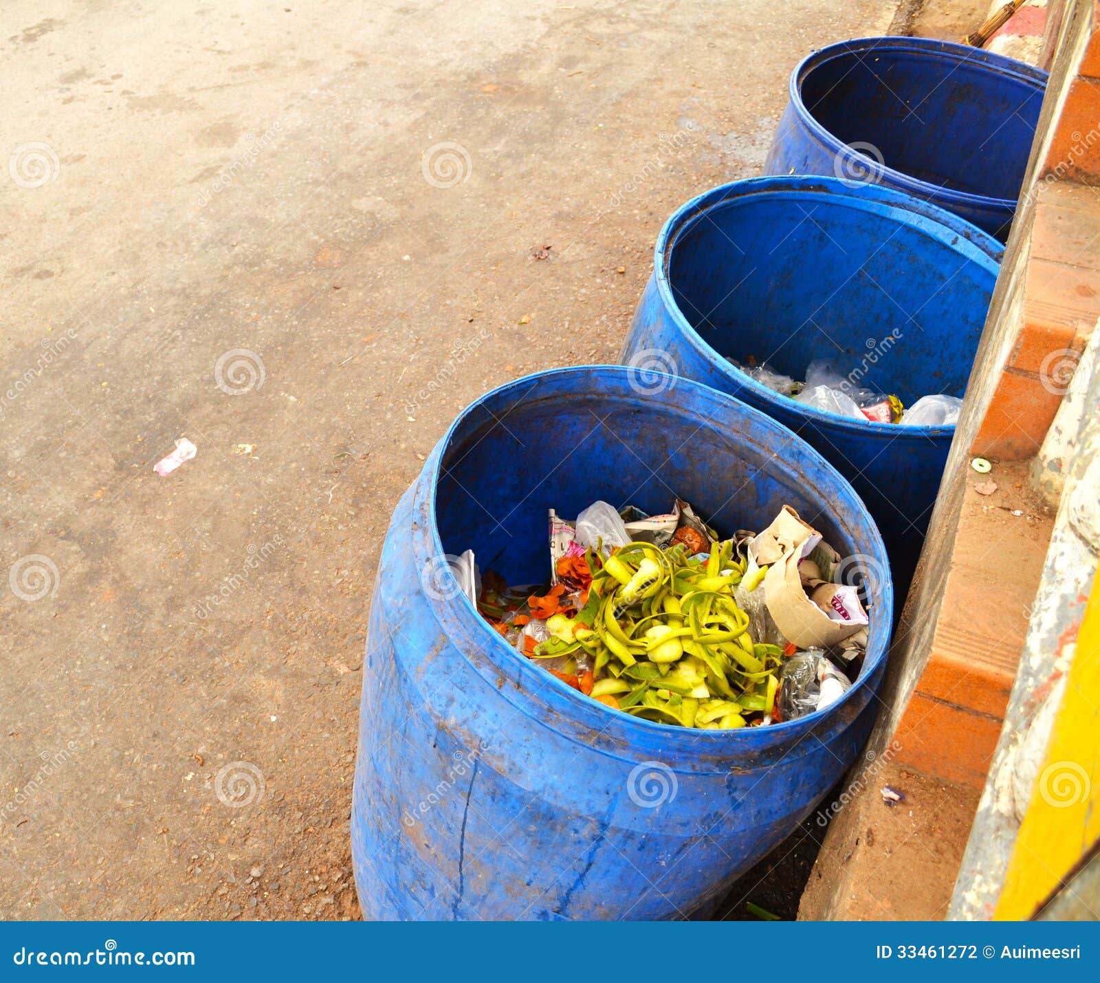 Dirty bins stock photo. Image of garbage, discard, earth - 33461272