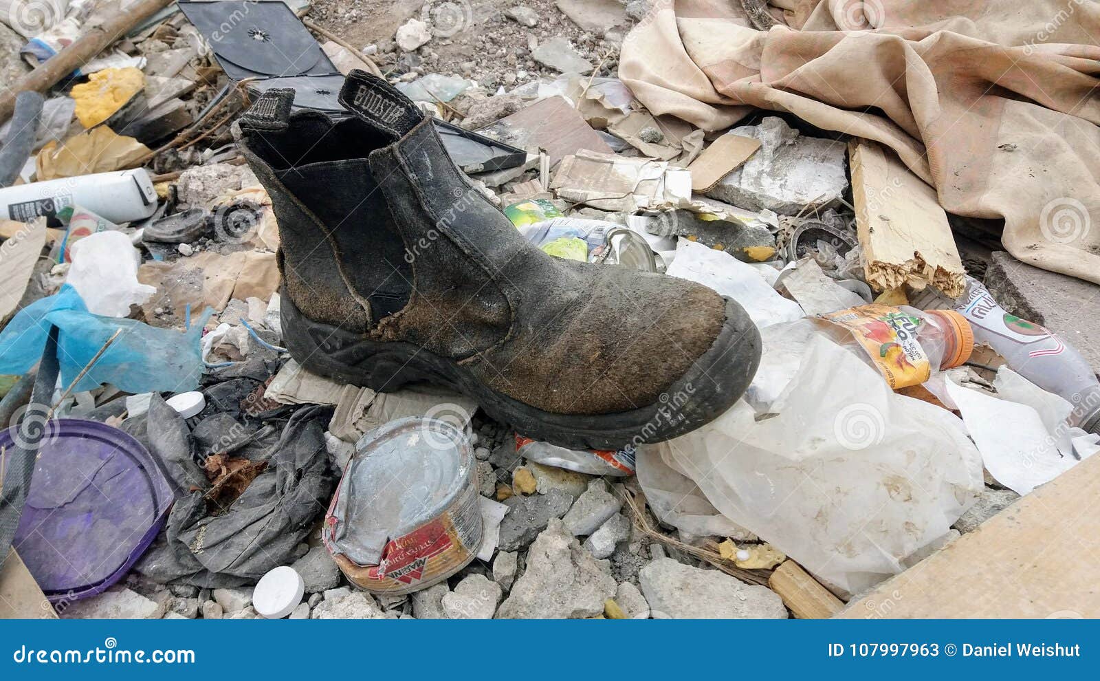 Lost shoe editorial stock photo. Image of dirty, boot - 107997963