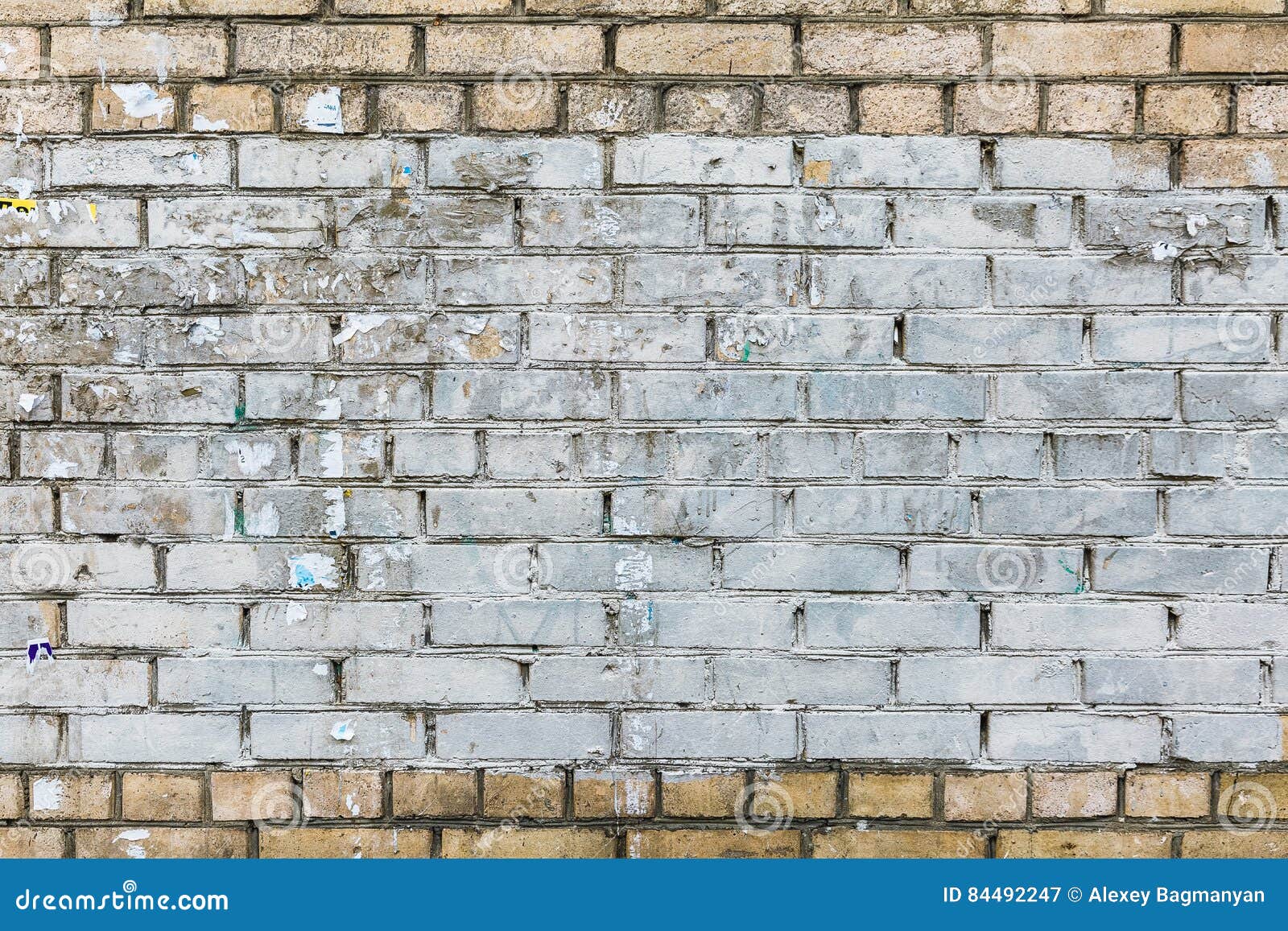 Dirty brick wall pattern stock image. Image of street - 84492247