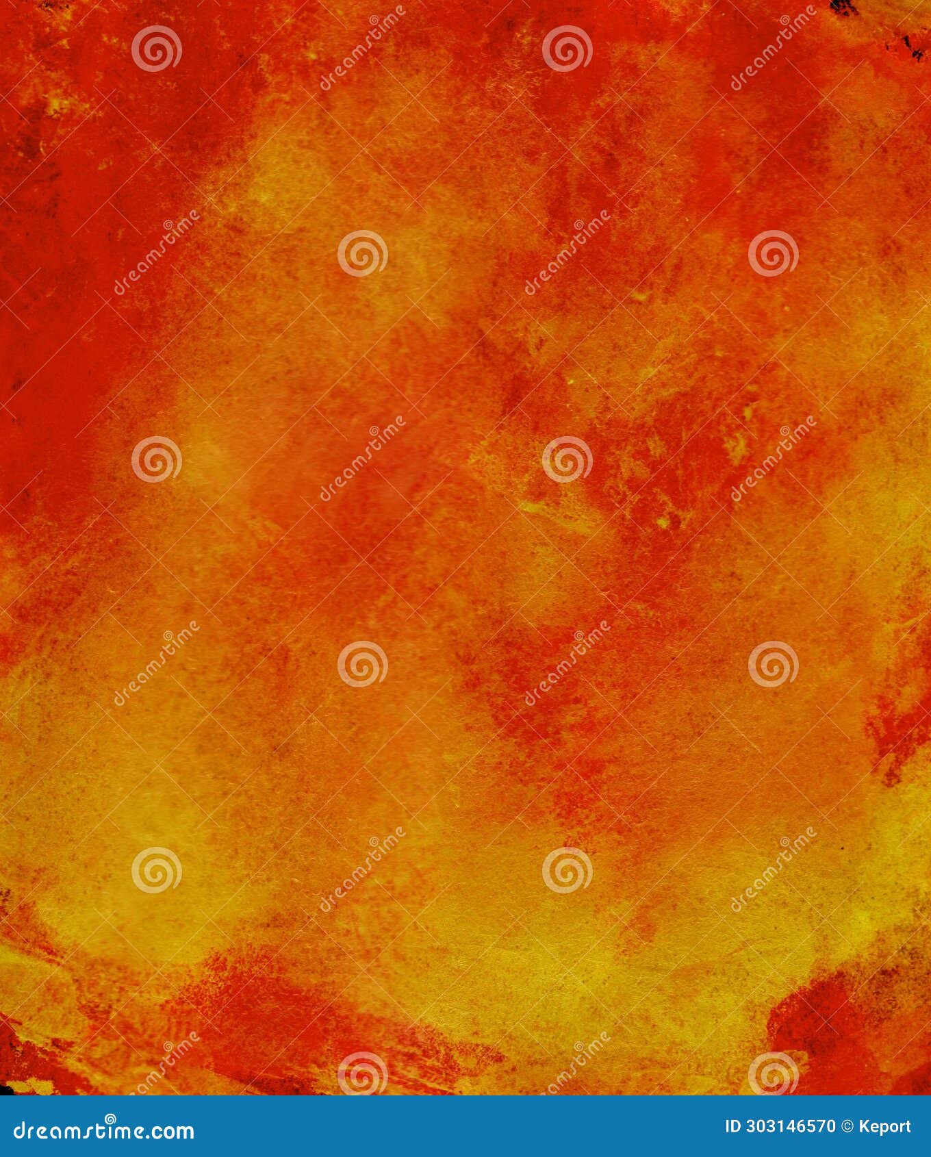 Paintbrush Texture Red Orange Stock Illustration - Illustration of ...