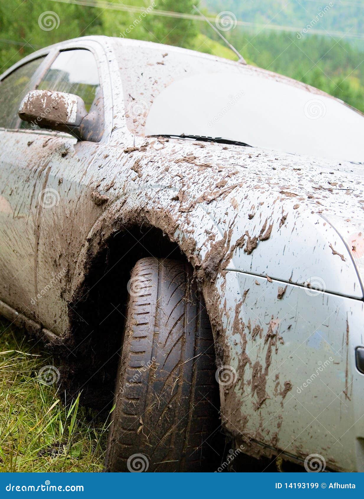 Dirty car stock image. Image of dust, light, muddy, road - 14193199