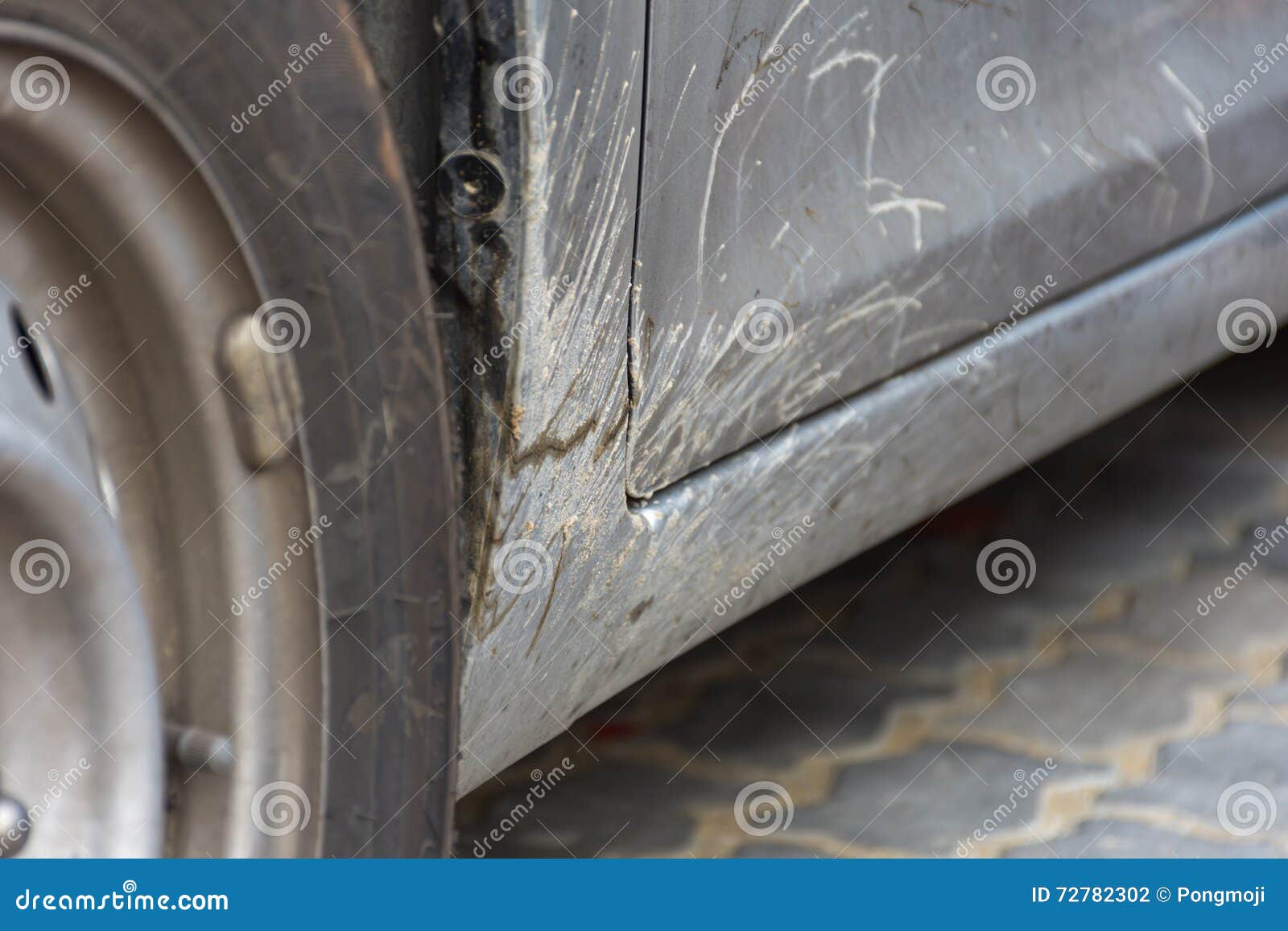 Dirty car with muddy stock photo. Image of dirty, land - 72782302