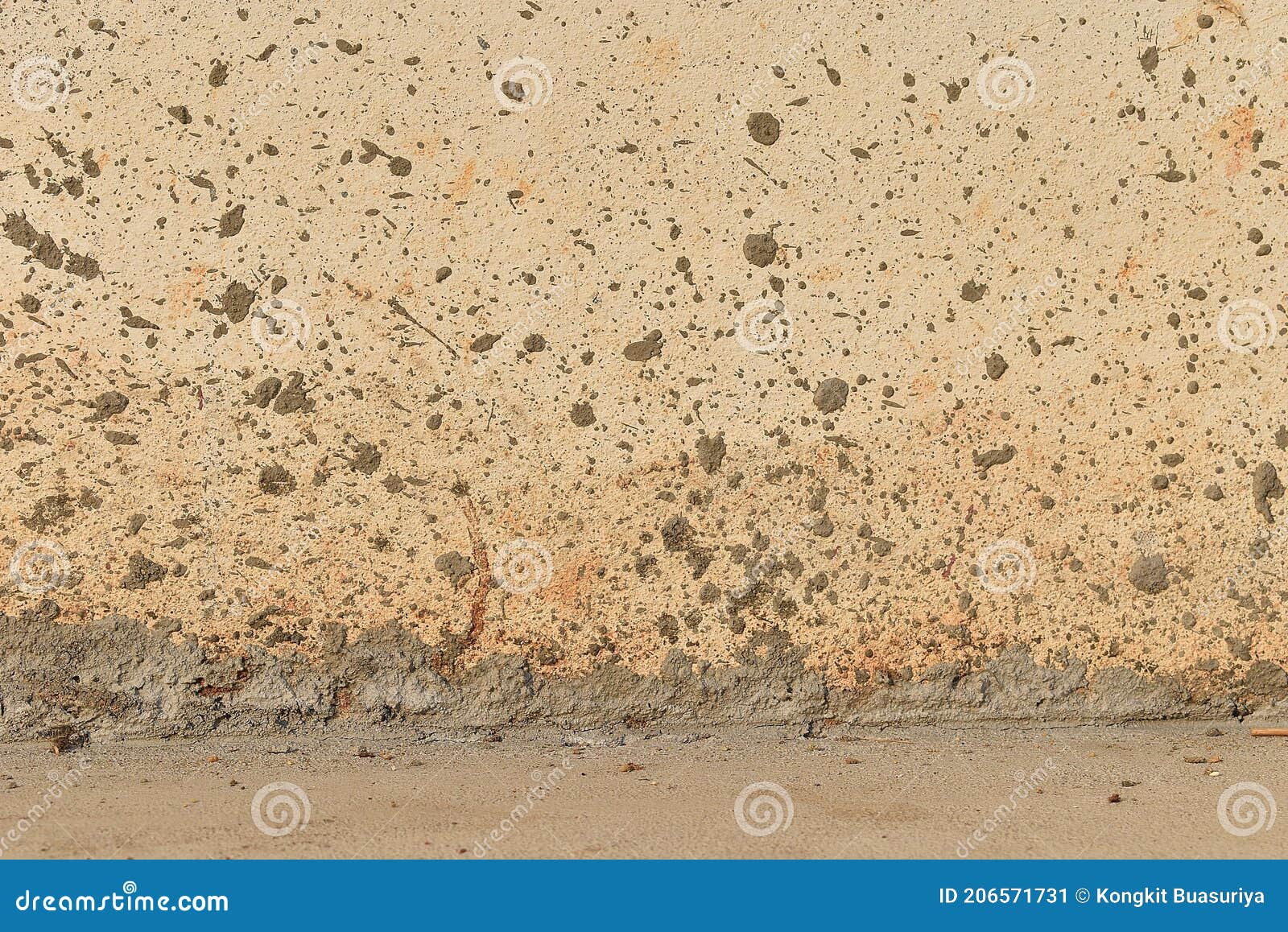 Dirty Cement Texture Background Stock Image - Image of rock, floor ...