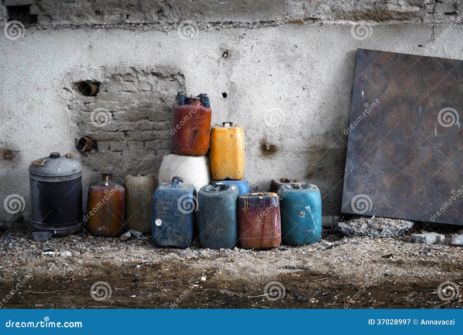 Dirty chemical plastic can stock image. Image of aged - 37028997
