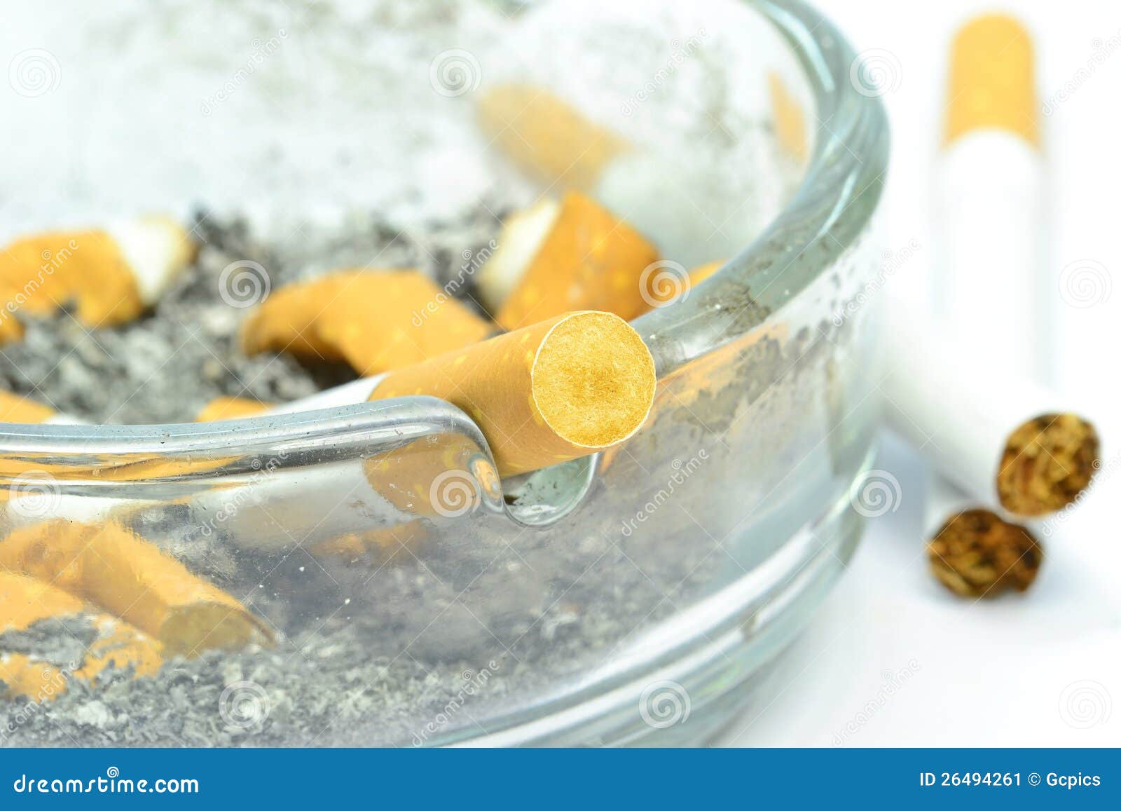 Dirty cigarette filter stock image. Image of habit, harm - 26494261