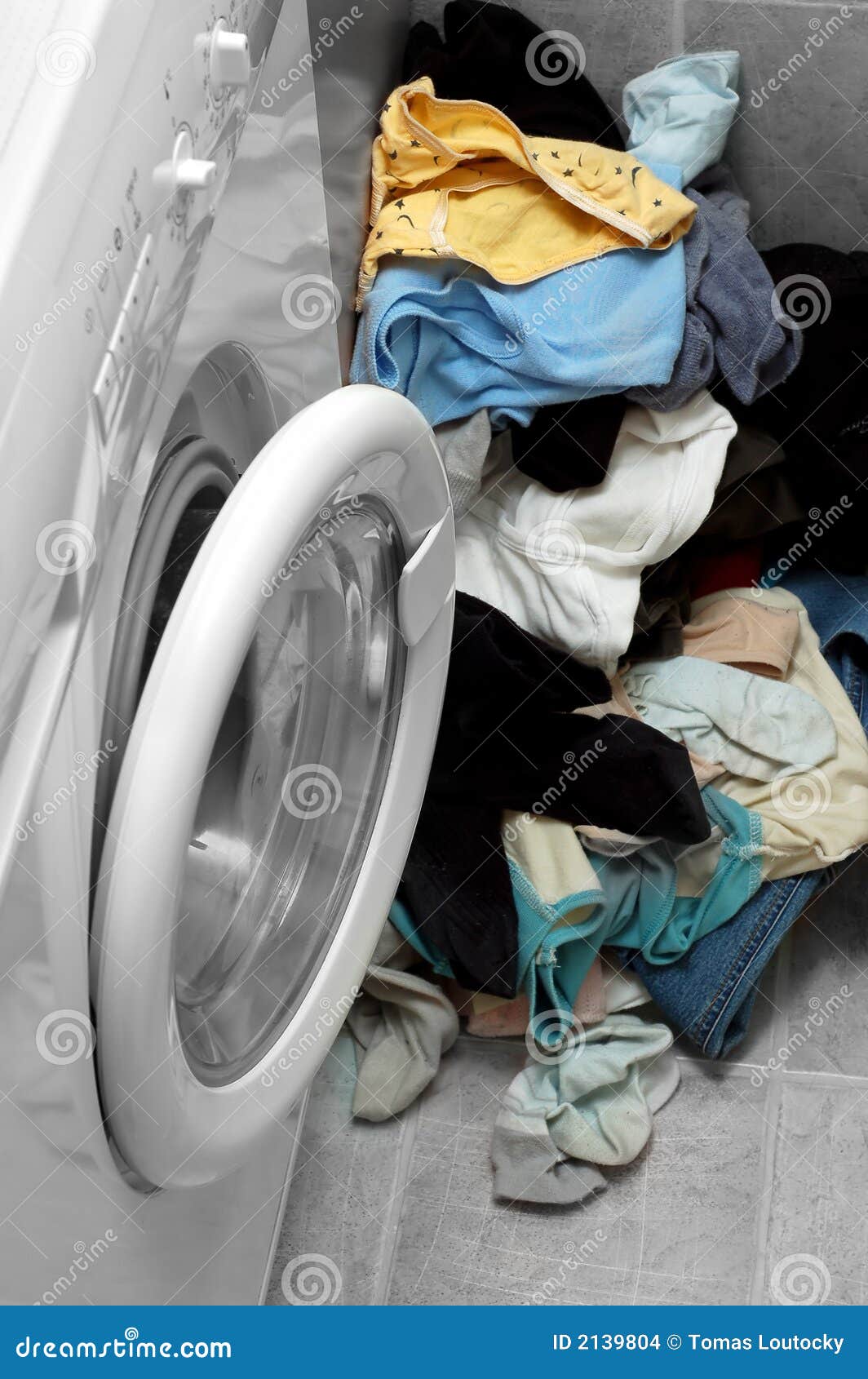 Dirty clothes stock photo. Image of laundromat, attire - 2139804