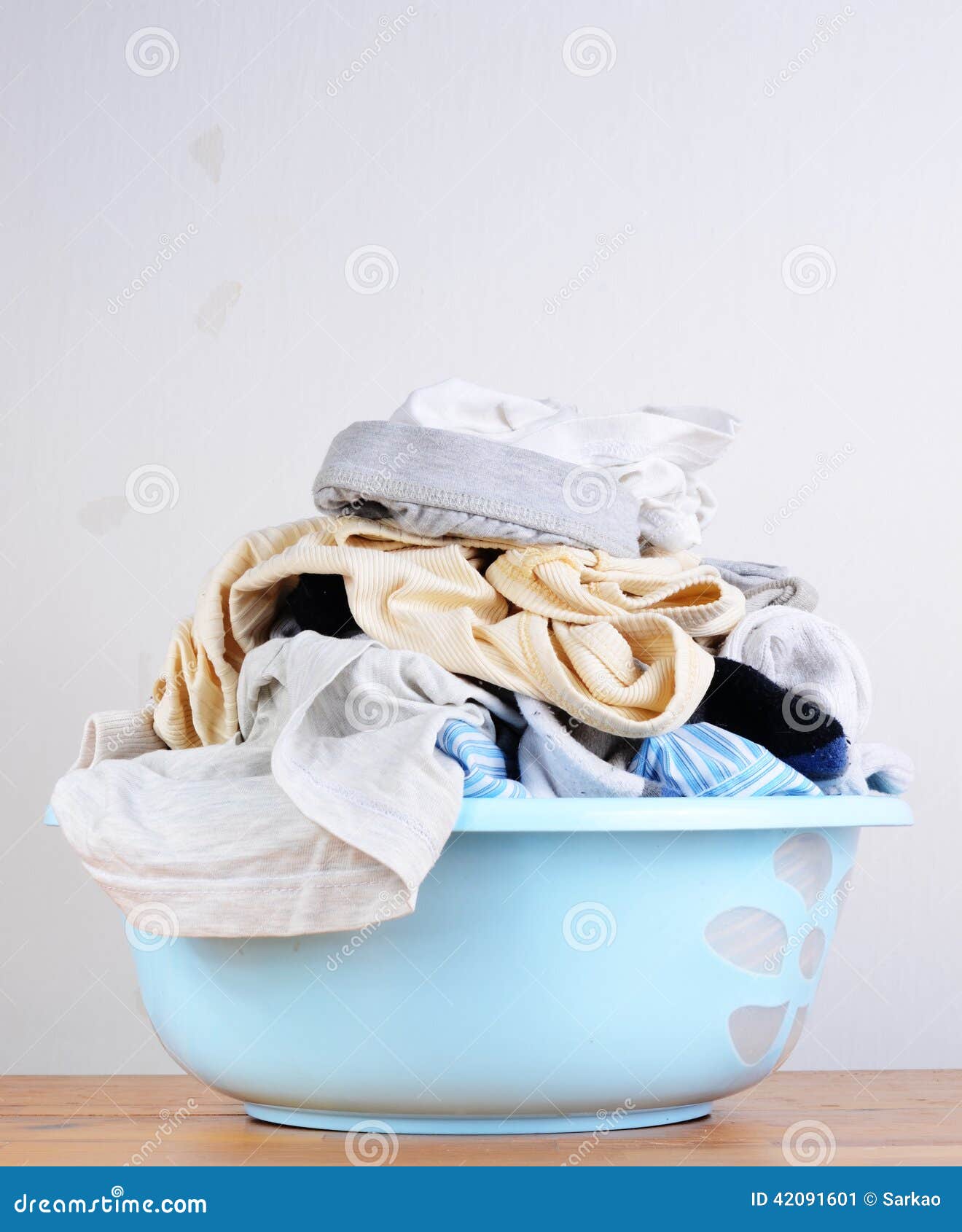 Dirty clothes stock image. Image of bowl, cleaning, shirts - 42091601