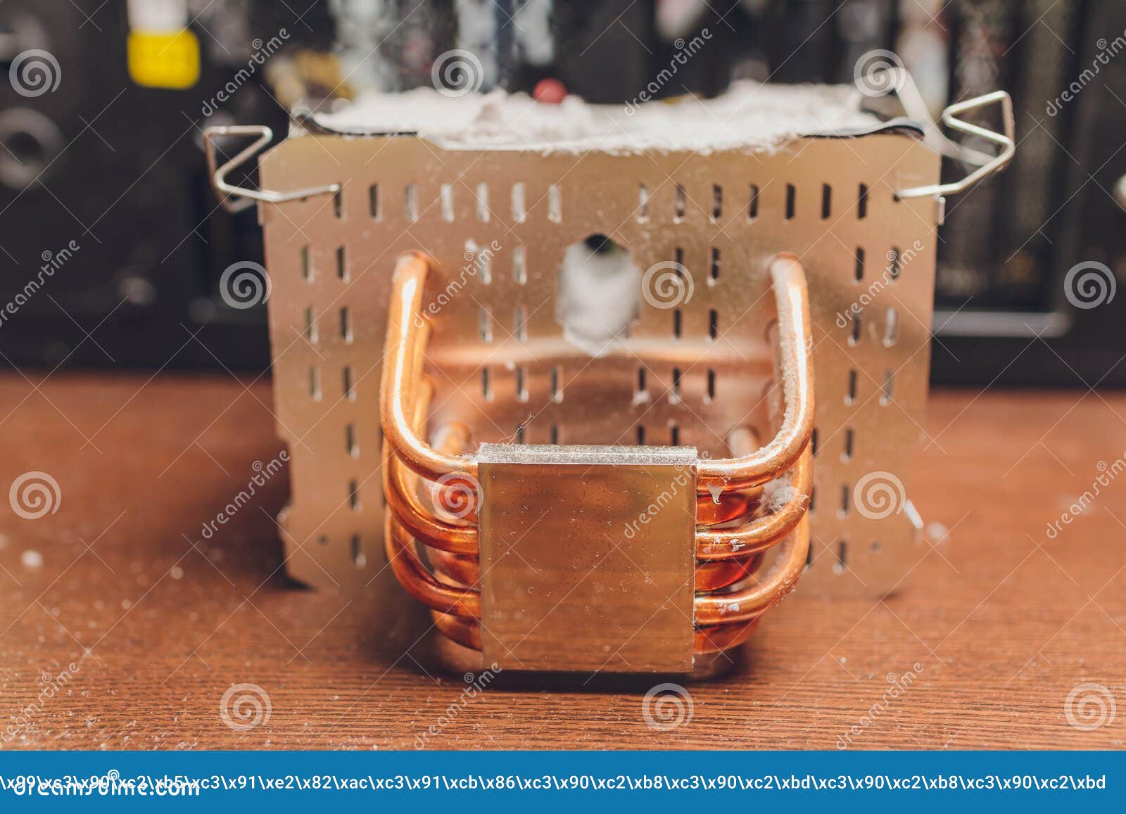 Dirty Computer Case.Dust Layer on the System Unit.Time To Clean Your ...