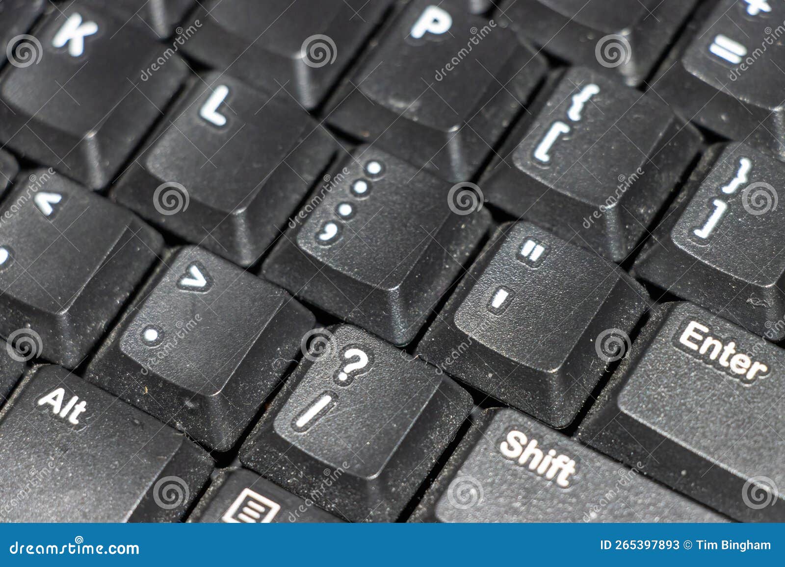 Dirty Computer Keyboard Close Up Stock Image - Image of dirty, digital ...