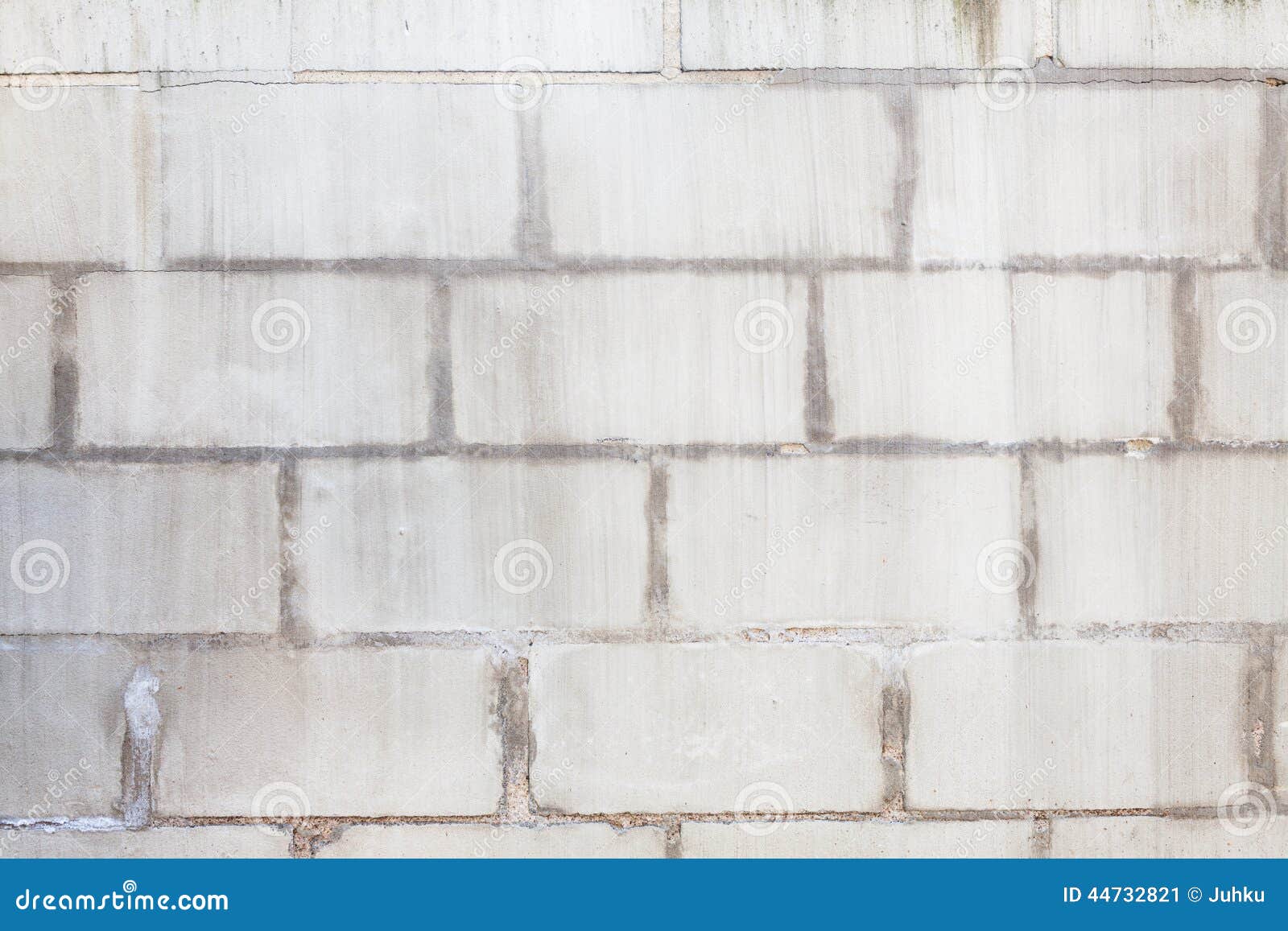 Dirty concrete block wall stock image. Image of retro - 44732821