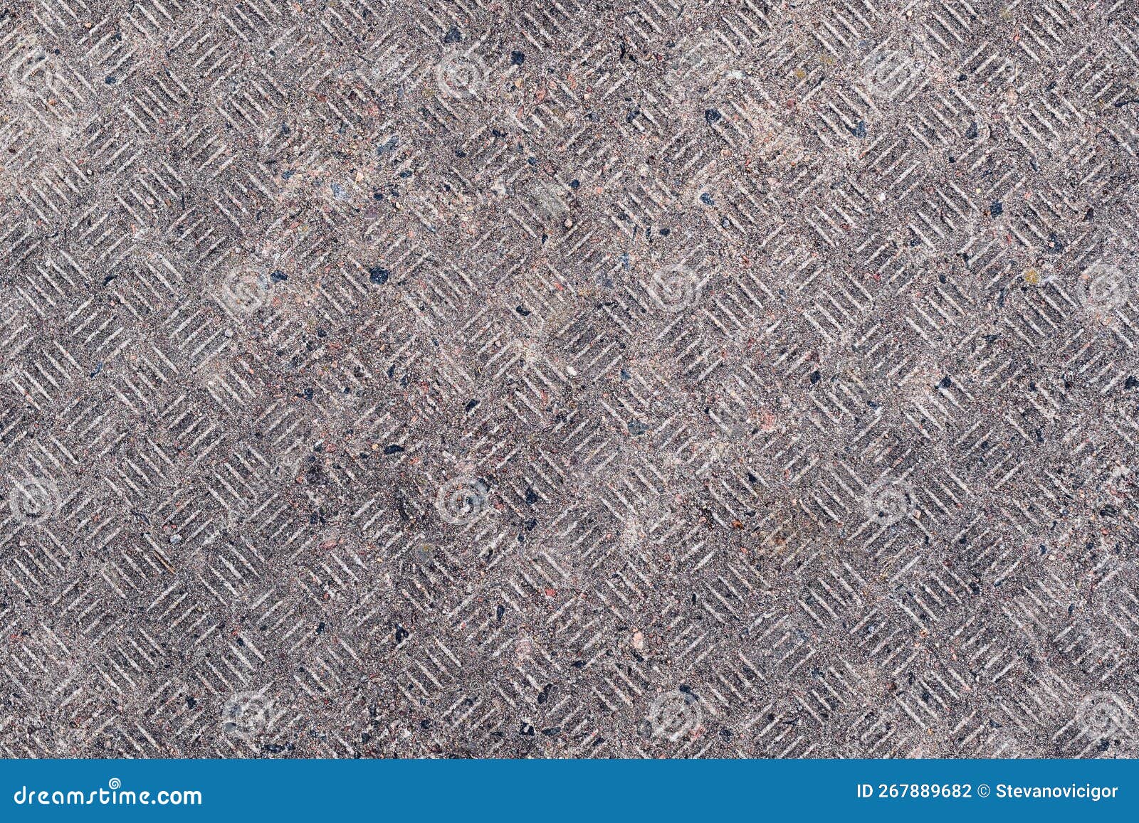 Dirty Concrete Surface with Tread Plate Pattern As Background Stock ...
